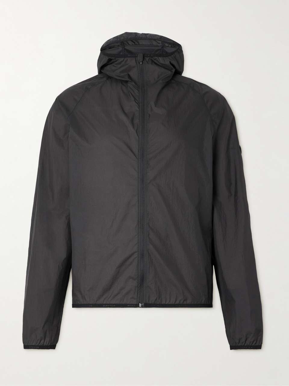 DISTRICT VISION Wind Logo-Appliquéd Nylon Micro-Ripstop Hooded Jacket ...