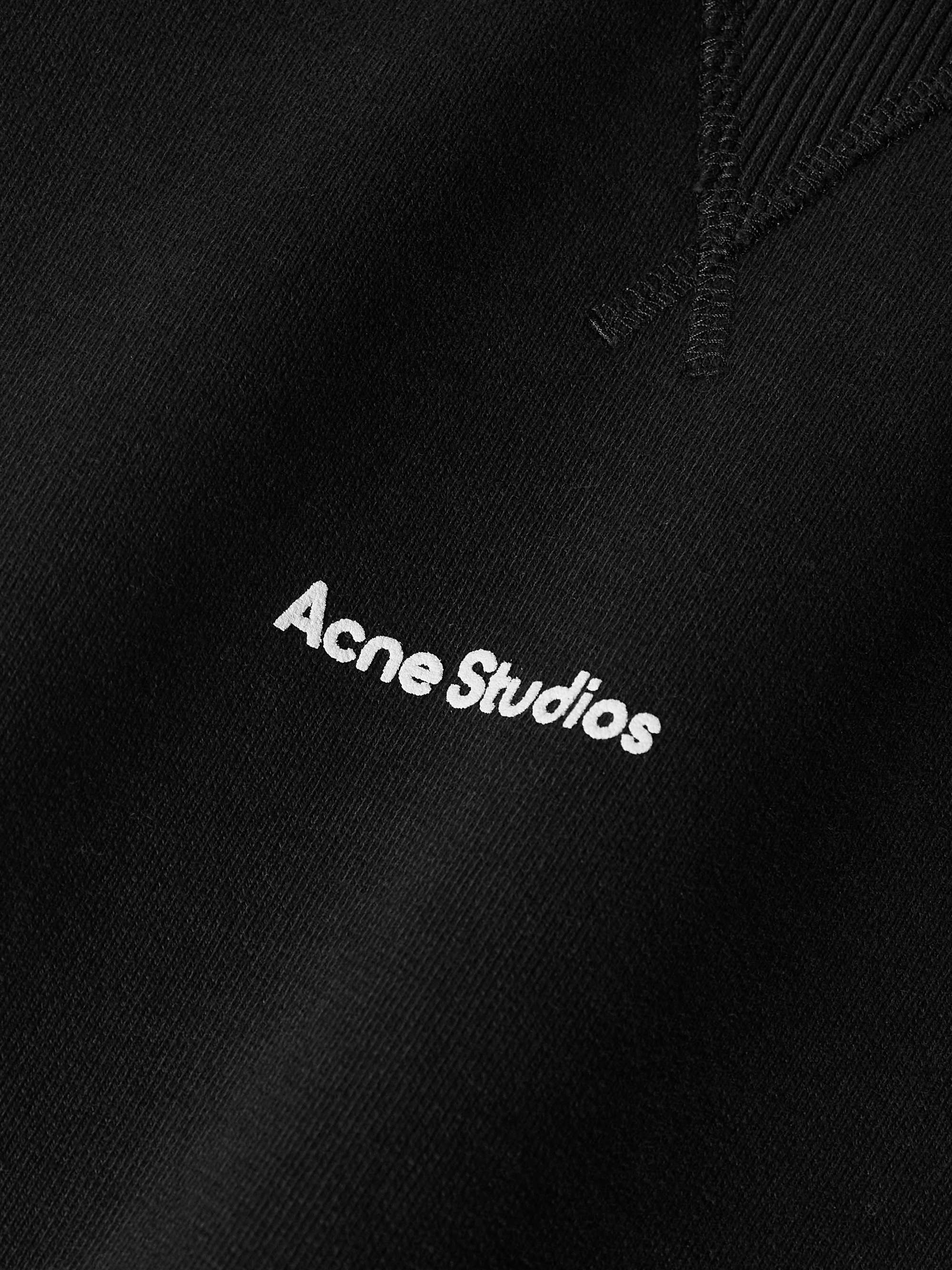 ACNE STUDIOS Stamp Logo-Print Cotton-Jersey Sweatshirt for Men | MR PORTER