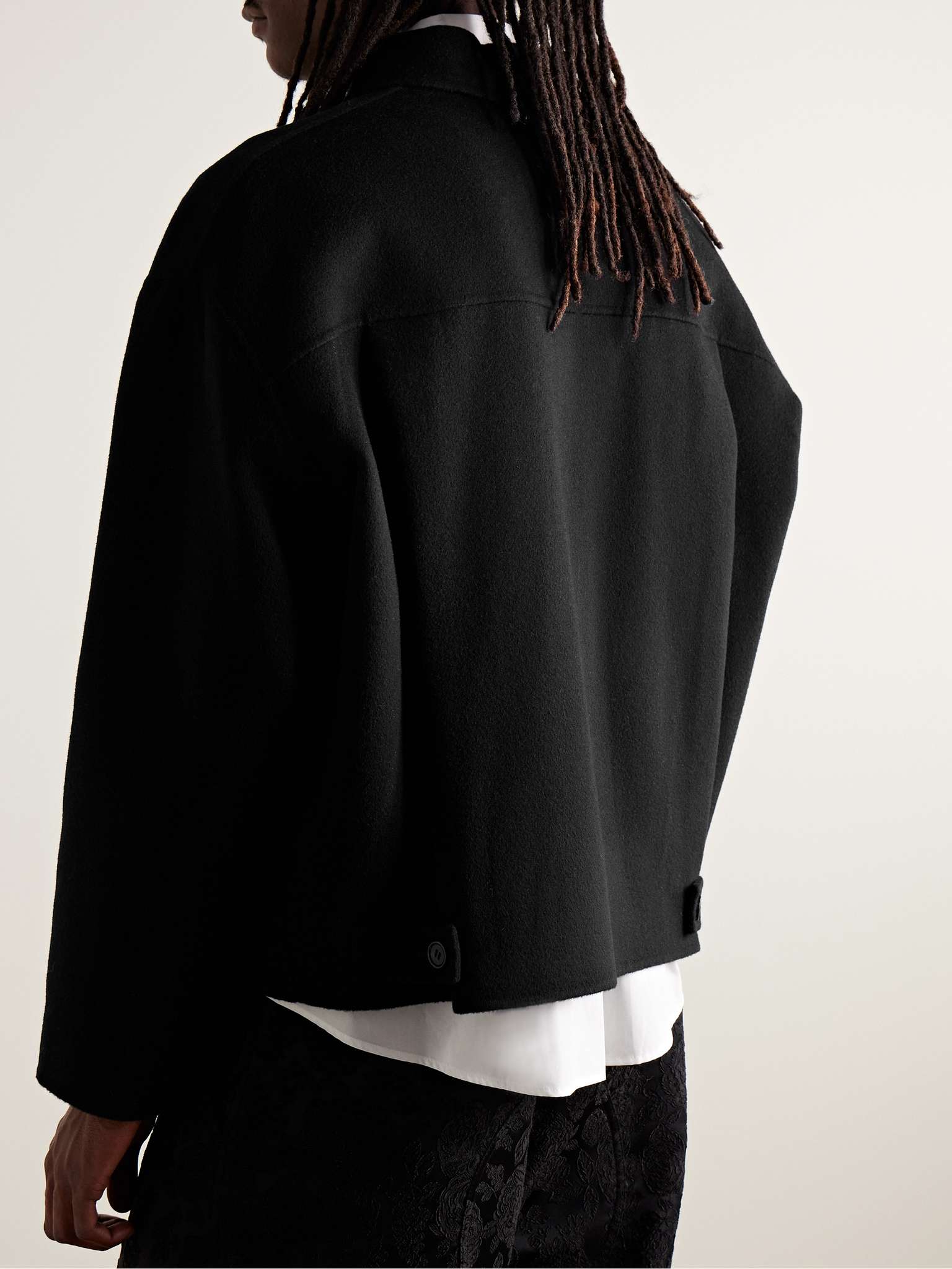 ACNE STUDIOS Doverio Wool-Flannel Jacket for Men | MR PORTER