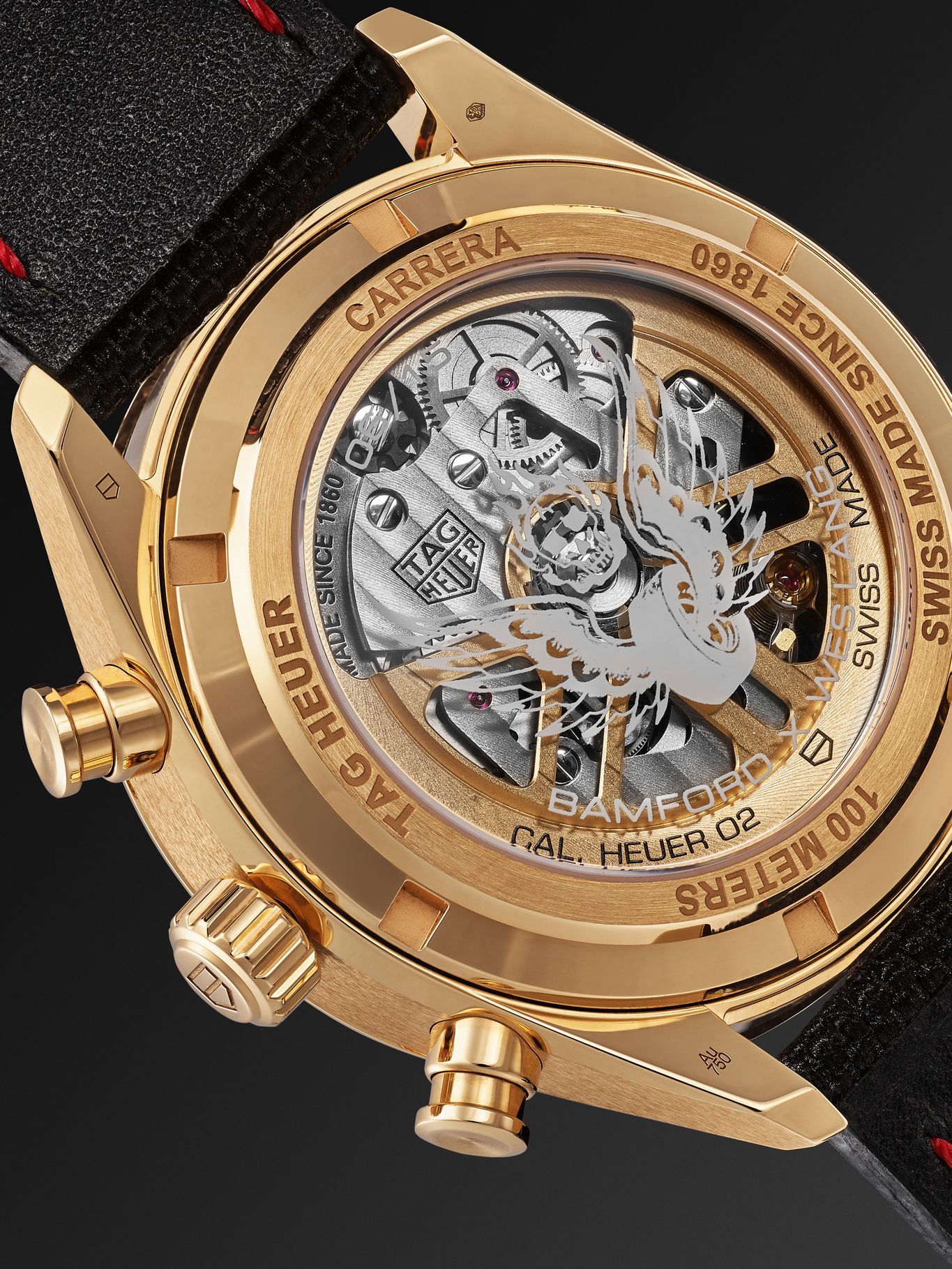 BAMFORD WATCH DEPARTMENT + Wes Lang TAG Heuer Carrera Limited Edition ...
