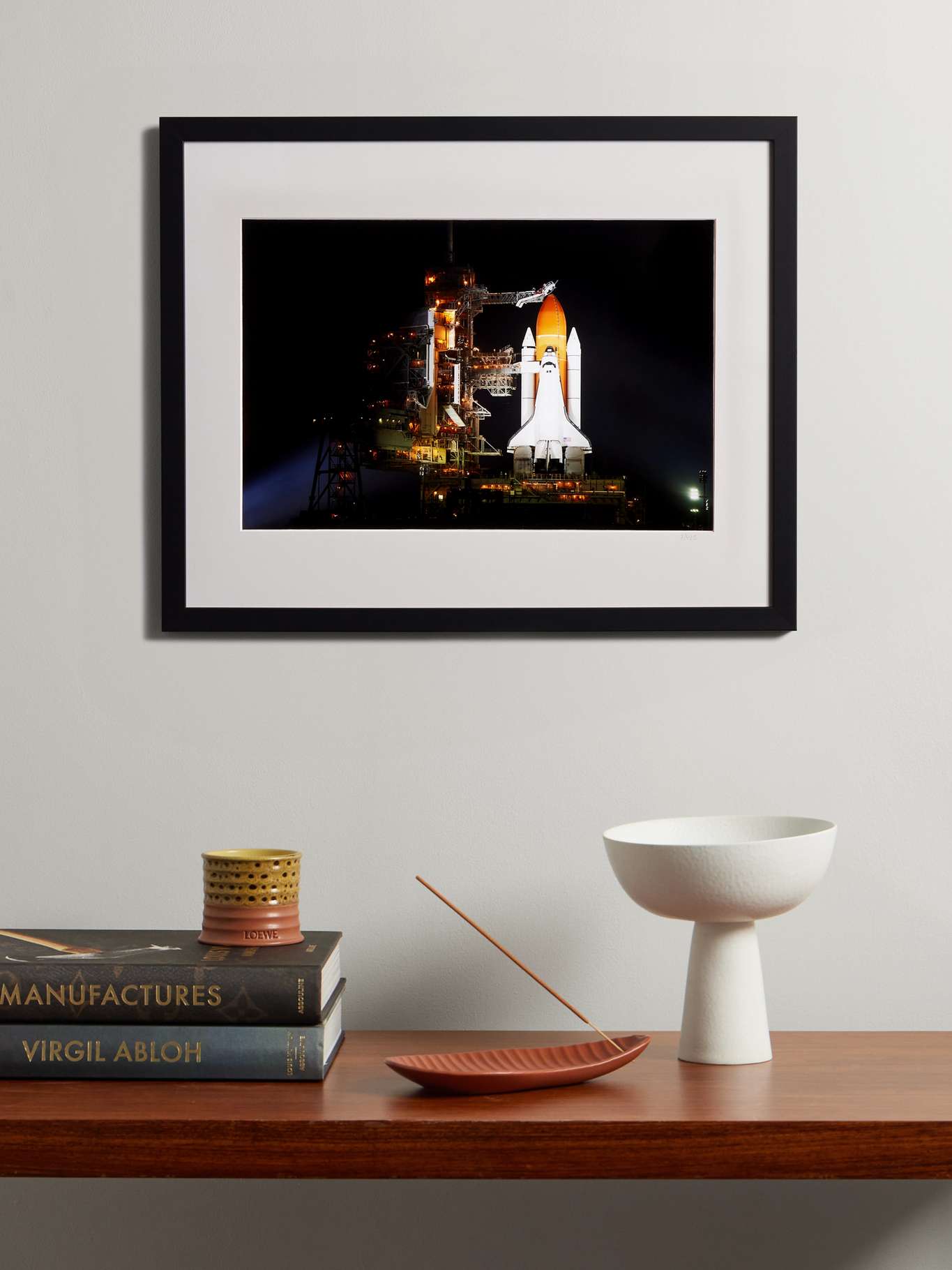 SONIC EDITIONS Framed 2011 Space Shuttle Discovery, 16"" x 20"" for Men ...