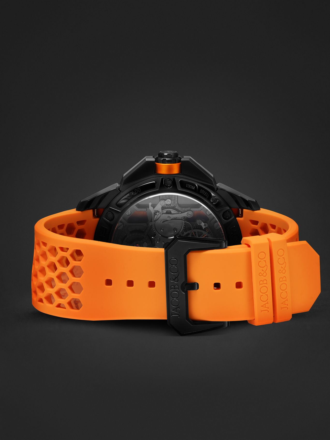 JACOB & CO. Epic X Limited Edition Hand-Wound Skeleton Chronograph 44mm ...