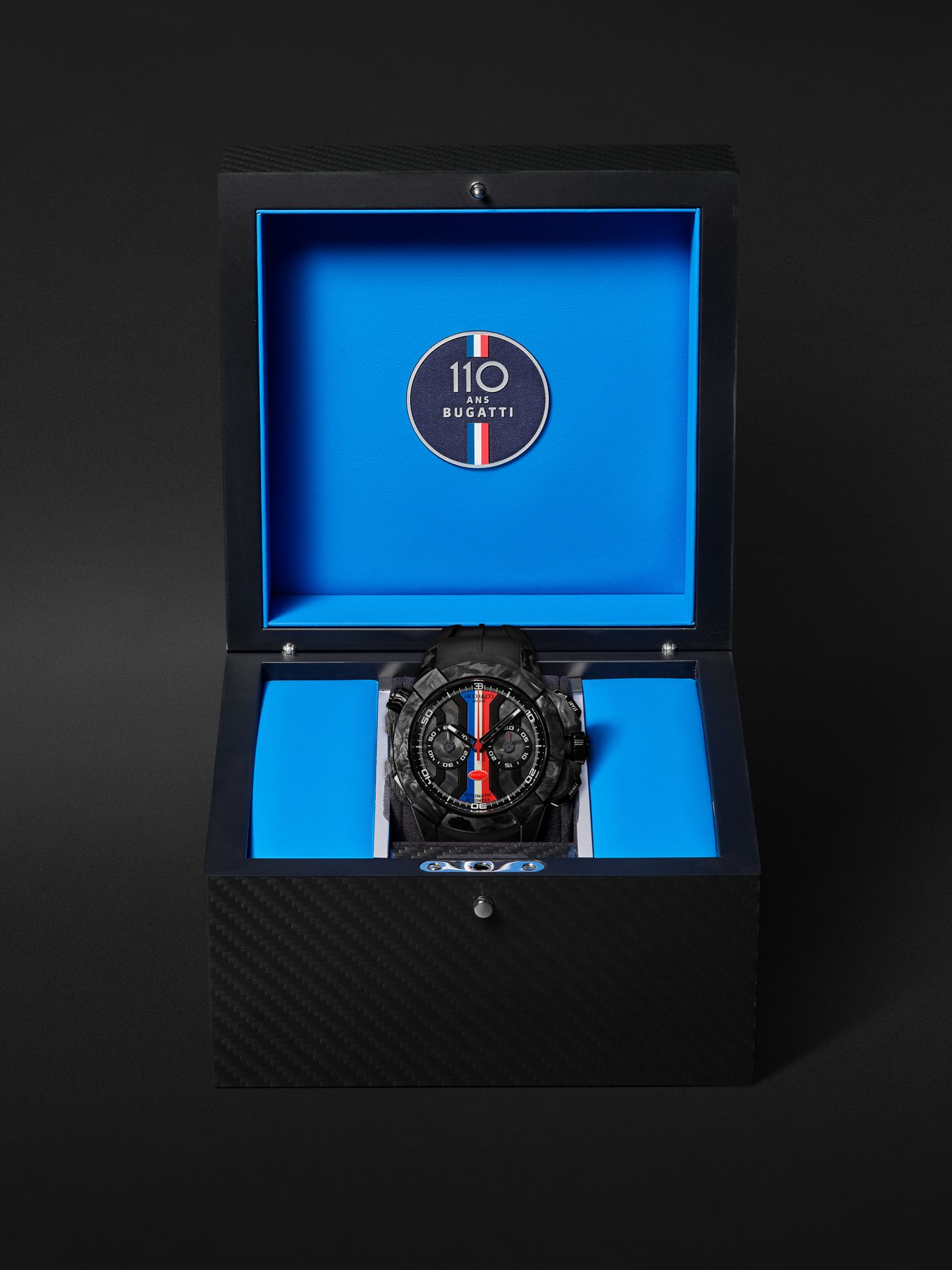 JACOB & CO. + Bugatti Epic X Limited Edition Automatic Chronograph 47mm ...
