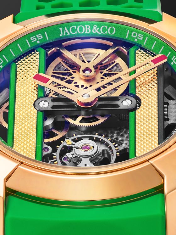 JACOB & CO. Epic X Limited Edition Hand-Wound Skeleton Chronograph 44mm ...