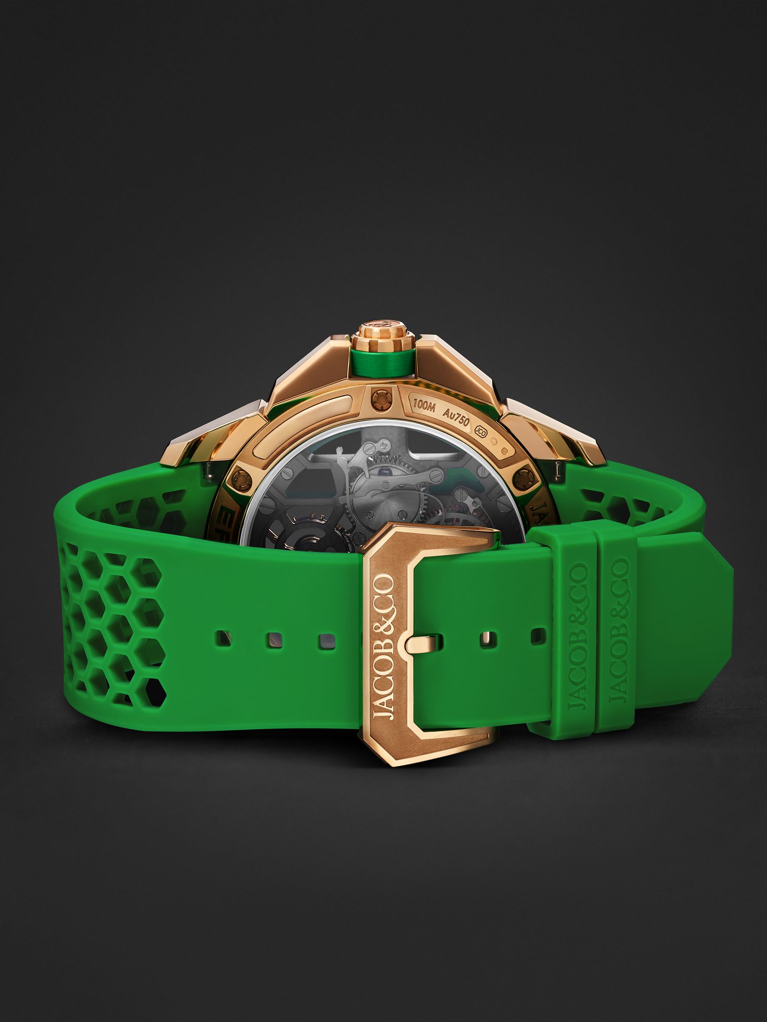 JACOB & CO. Epic X Limited Edition Hand-Wound Skeleton Chronograph 44mm ...