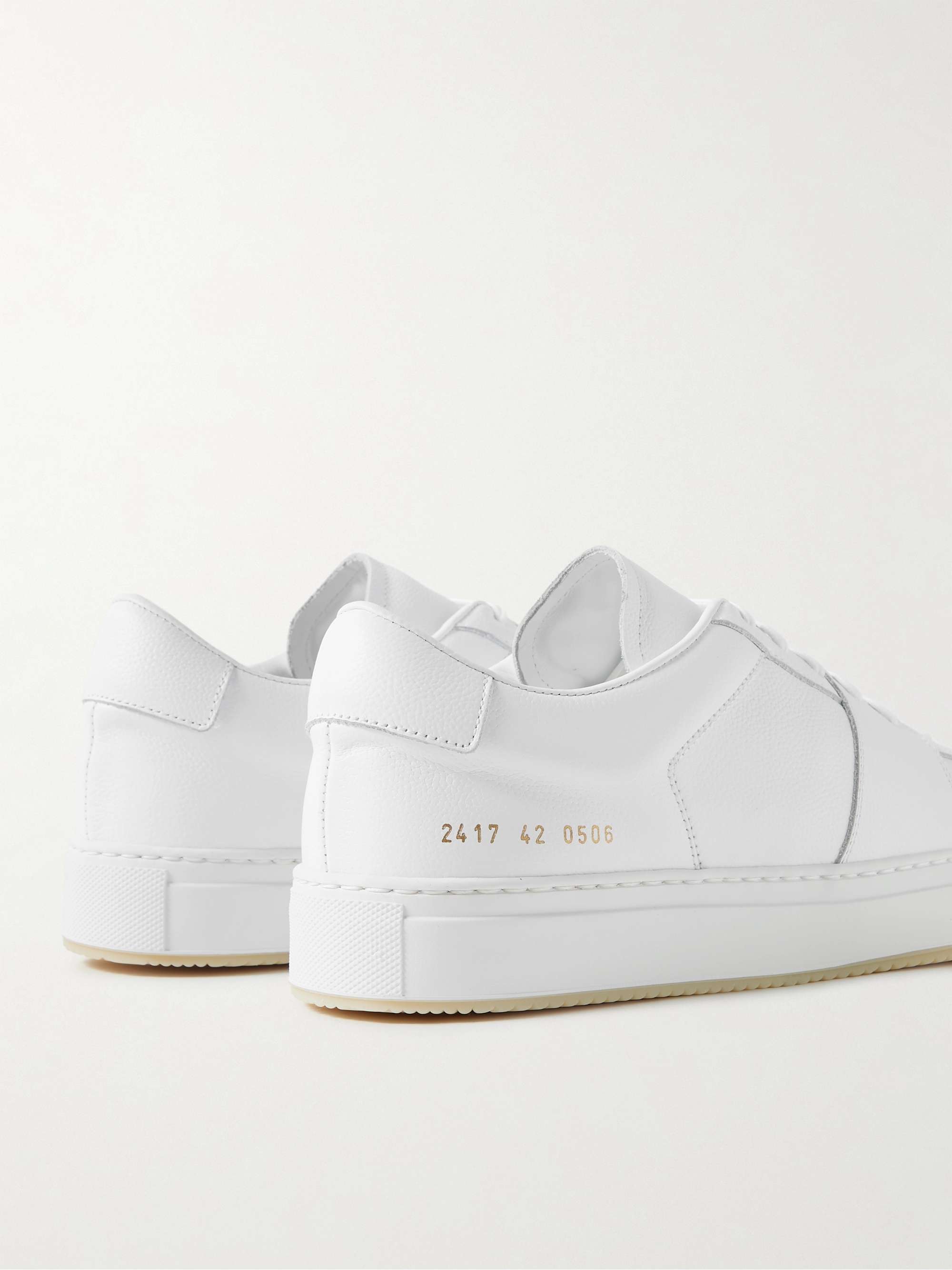 COMMON PROJECTS Decades Full-Grain Leather Sneakers for Men | MR PORTER