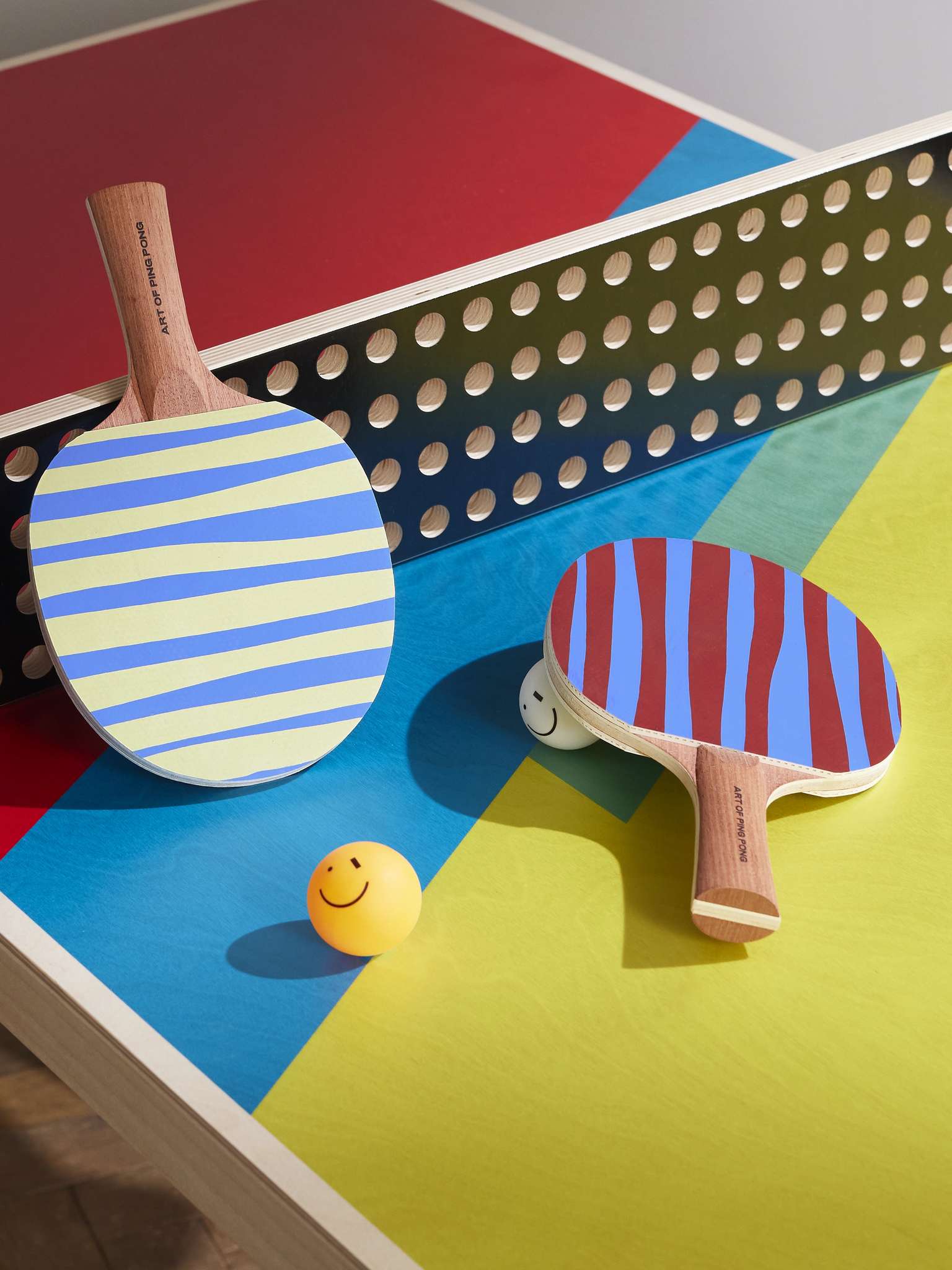 THE ART OF PING PONG ArtNet Stripes Printed Ping Pong Set for Men | MR ...