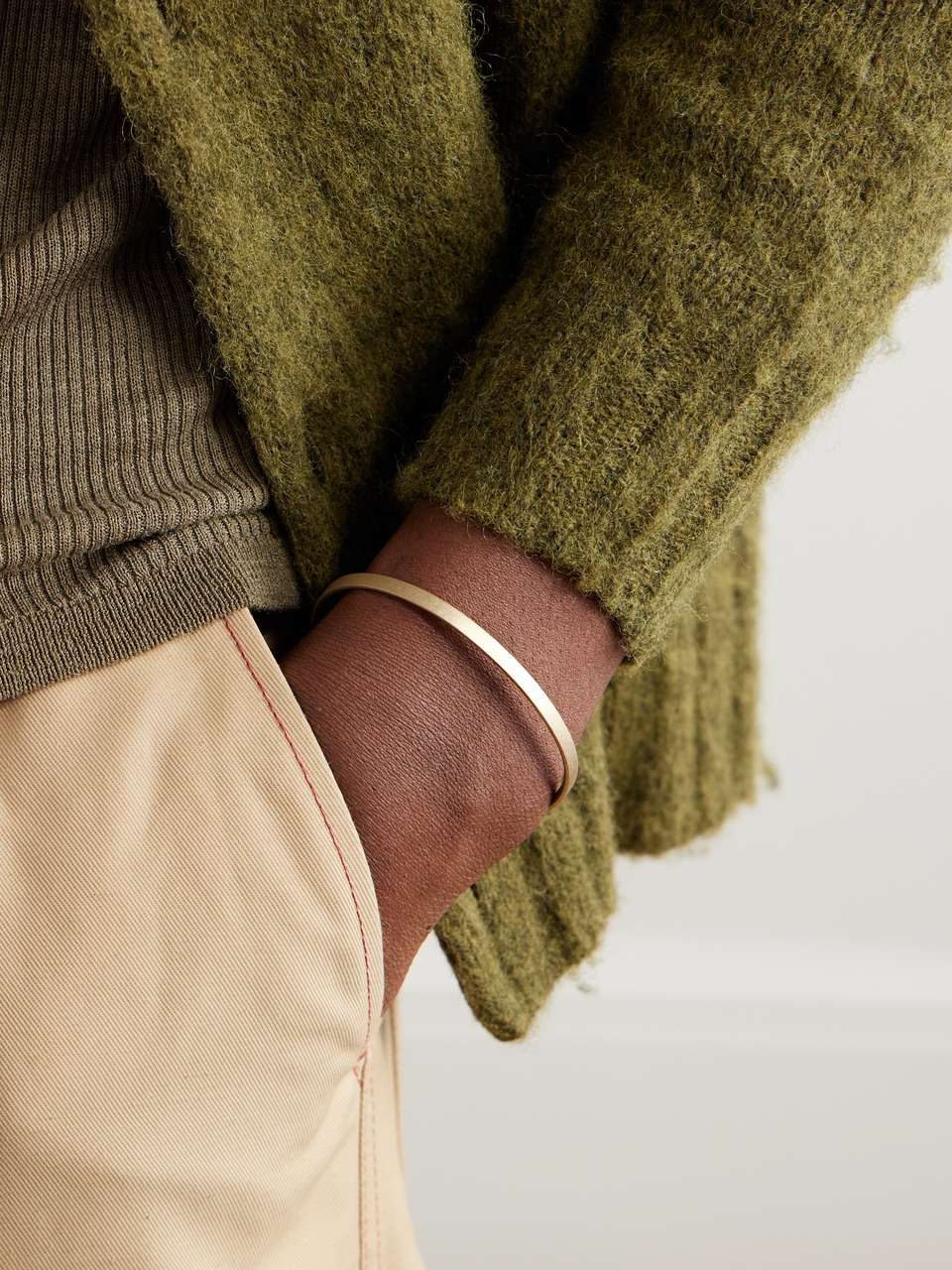 Gold M4 Bancroft 9-Karat Cuff | ALICE MADE THIS | MR PORTER