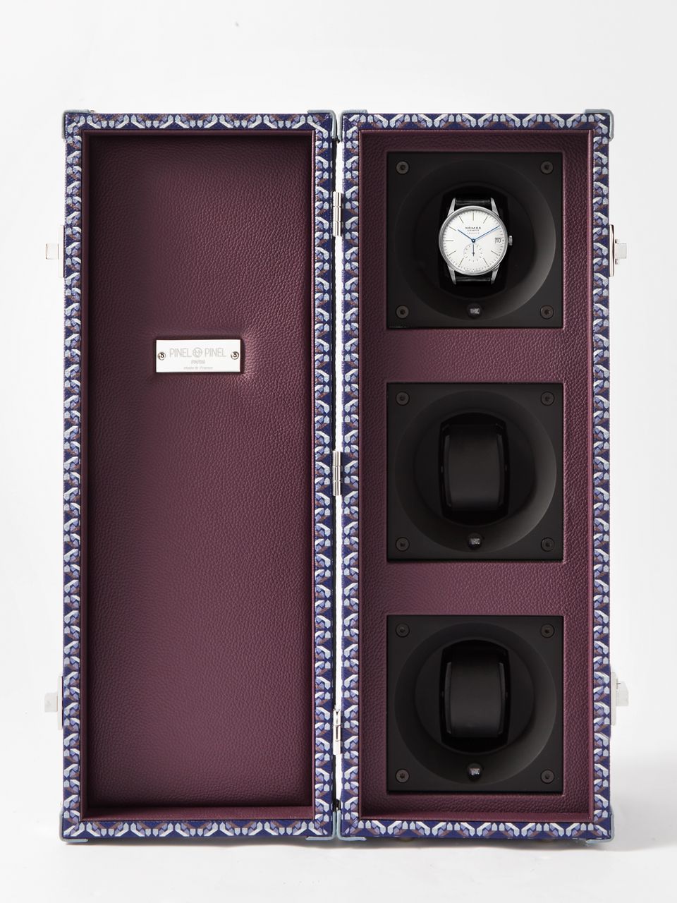 PINEL ET PINEL Up & Down Printed Coated-Canvas Wrapped Wood Three-Piece ...