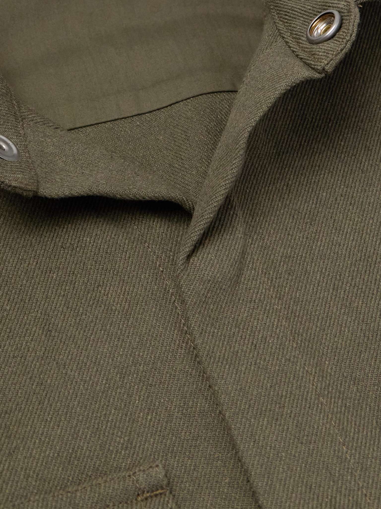 RICK OWENS Cotton-Twill Overshirt for Men | MR PORTER