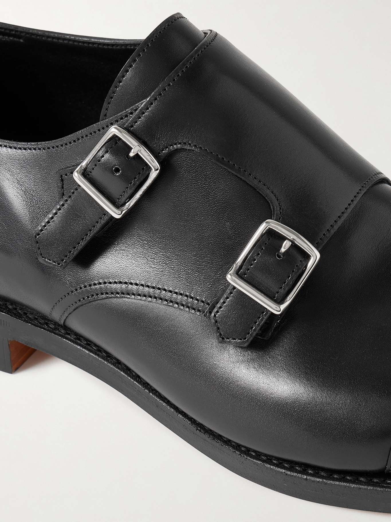 JOHN LOBB William Leather Monk-Strap Shoes for Men | MR PORTER
