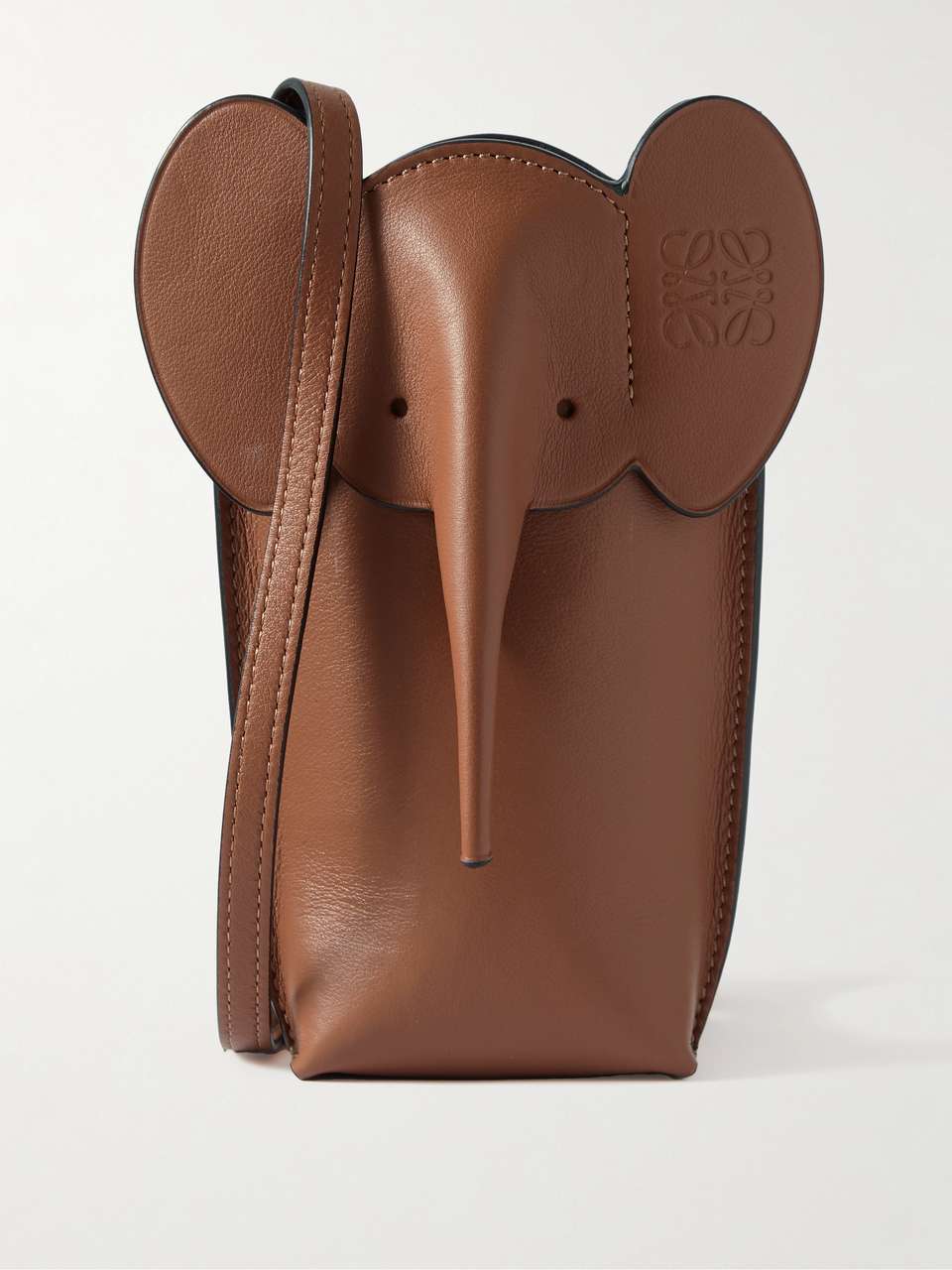 LOEWE Elephant Pocket Leather Messenger Bag for Men | MR PORTER