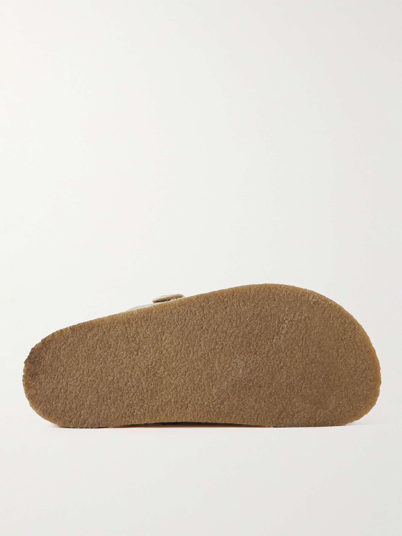 POLO RALPH LAUREN Turbach Jute-Trimmed Suede Clogs for Men | MR PORTER