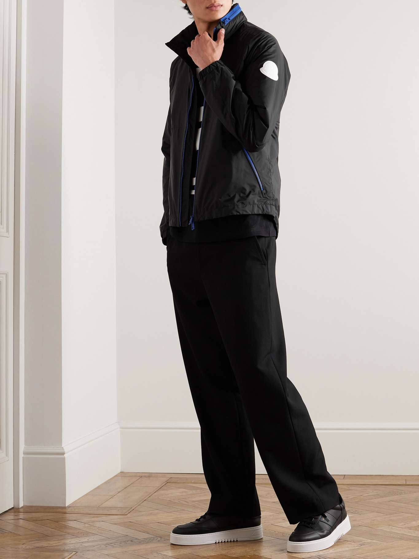 MONCLER Octano Logo-Appliquéd Hooded Shell Jacket for Men | MR PORTER