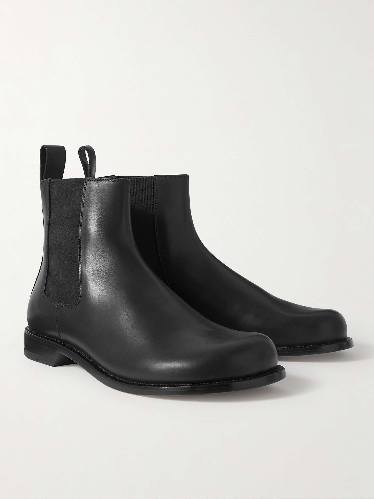 LOEWE Campo Leather Chelsea Boots for Men | MR PORTER