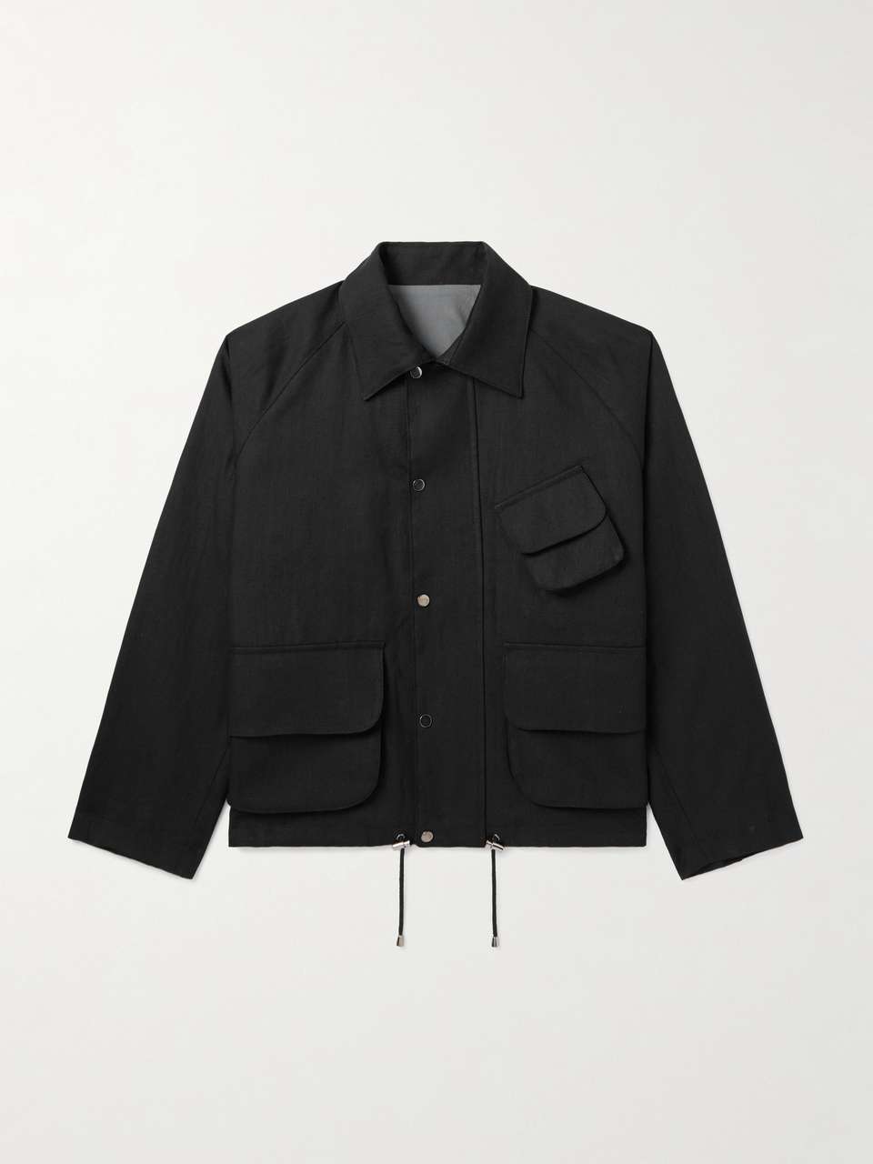 Black Linen Jacket | STÒFFA | MR PORTER