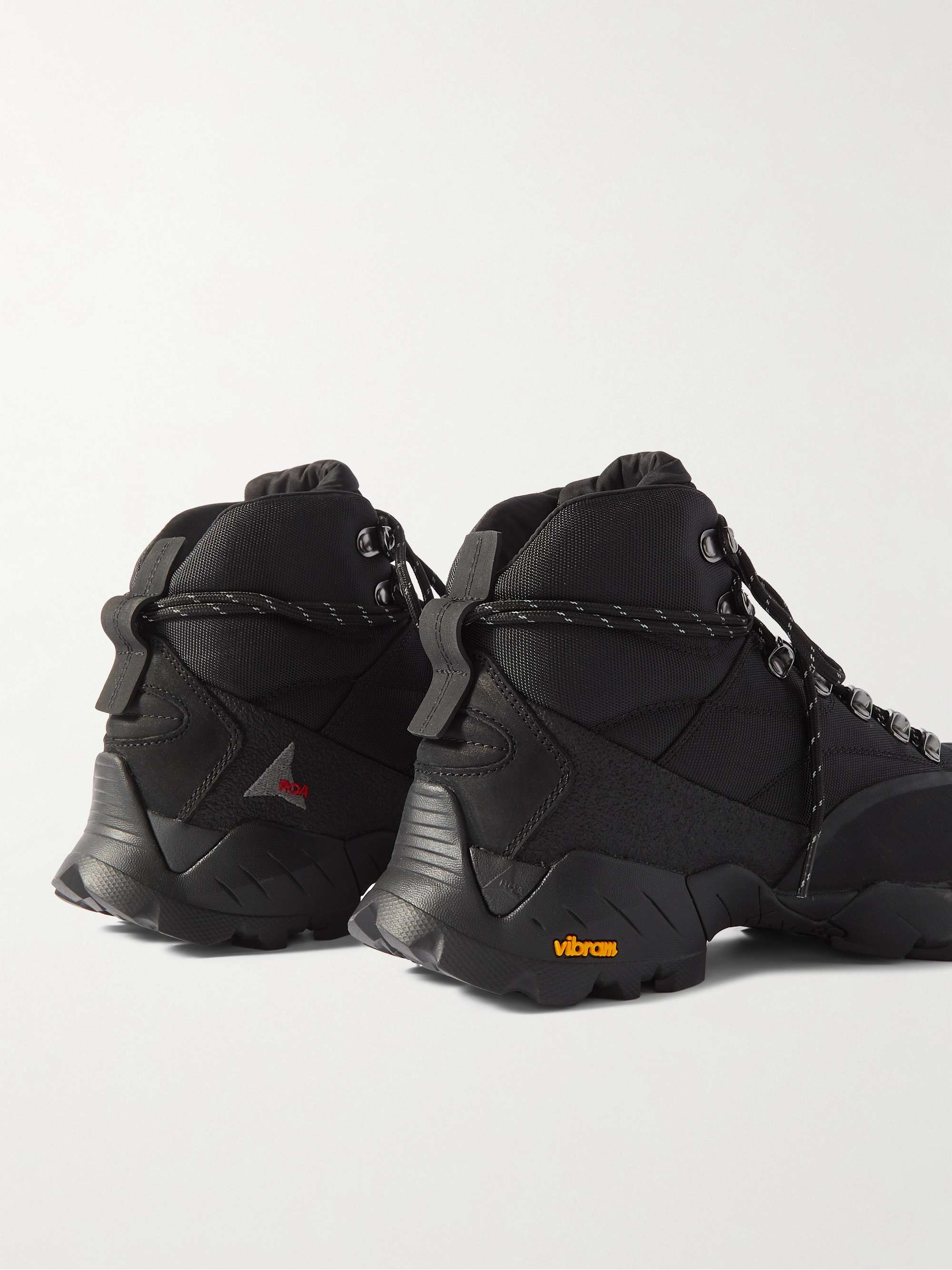 ROA Andreas Strap Suede and Rubber-Trimmed Cordura® Boots ROA Andreas Strap Suede and Rubber-Trimmed Cordura® Boots