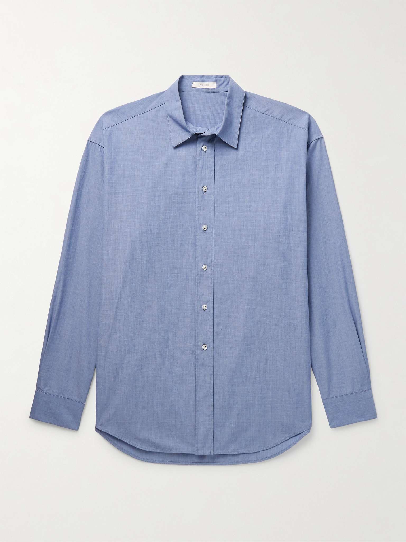 THE ROW Miller Cotton-Poplin Shirt for Men | MR PORTER