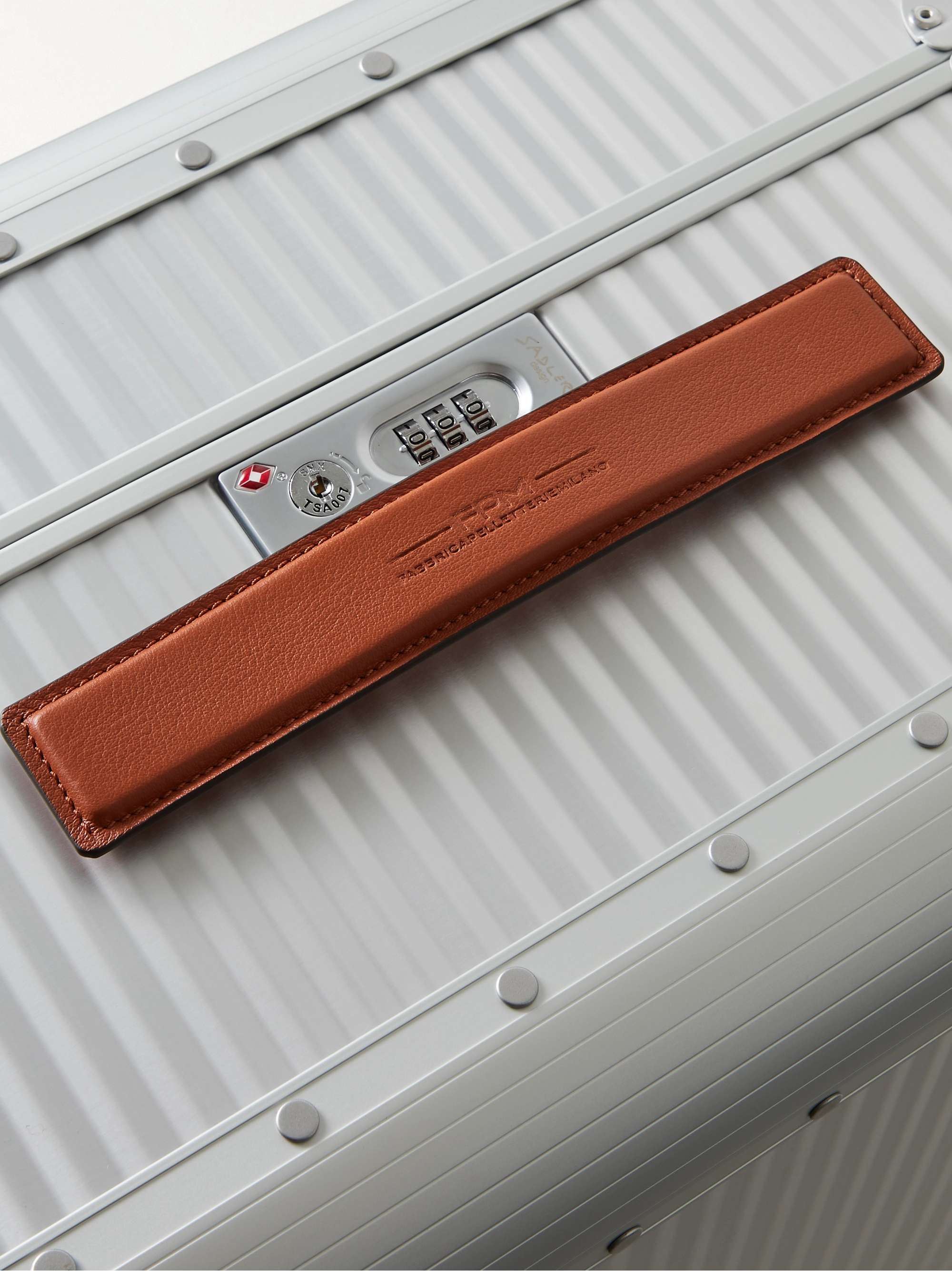 FPM MILANO Bank Spinner 76cm Leather-Trimmed Polycarbonate Suitcase for ...