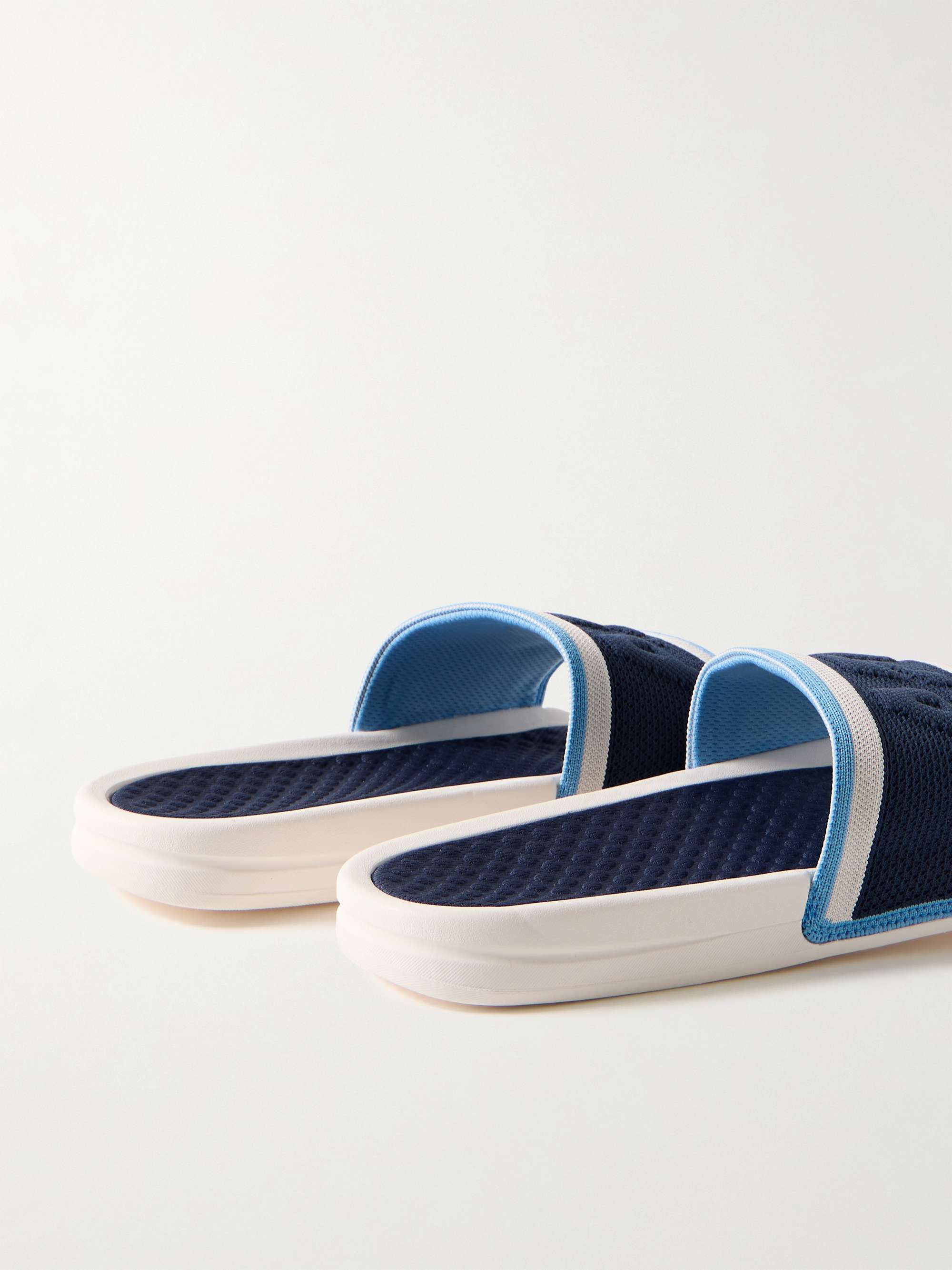 APL ATHLETIC PROPULSION LABS Logo-Jacquard TechLoom and Mesh Slides for ...