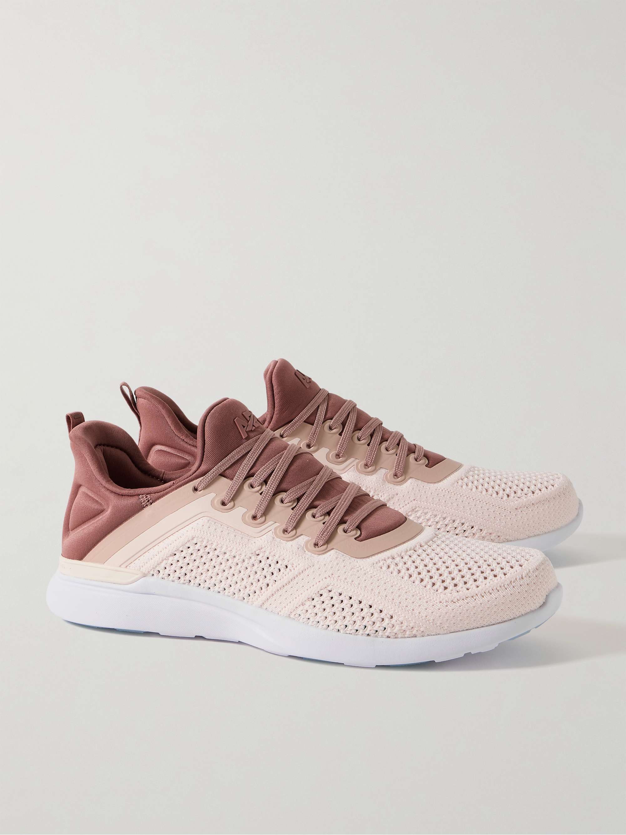 Pink TechLoom Tracer Running Sneakers | APL ATHLETIC PROPULSION LABS ...