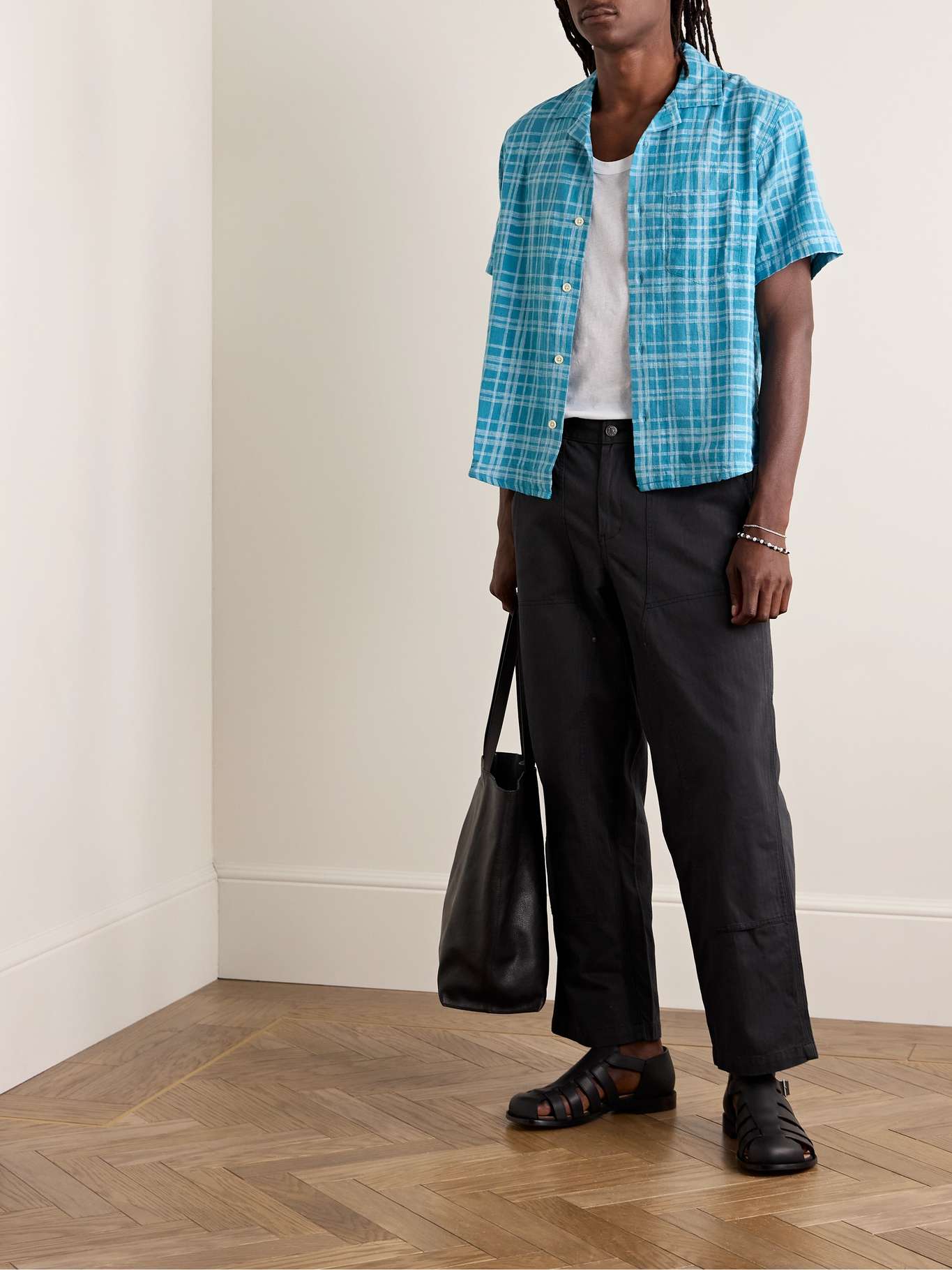 CORRIDOR Herringbone Cotton Carpenter Trousers for Men | MR PORTER