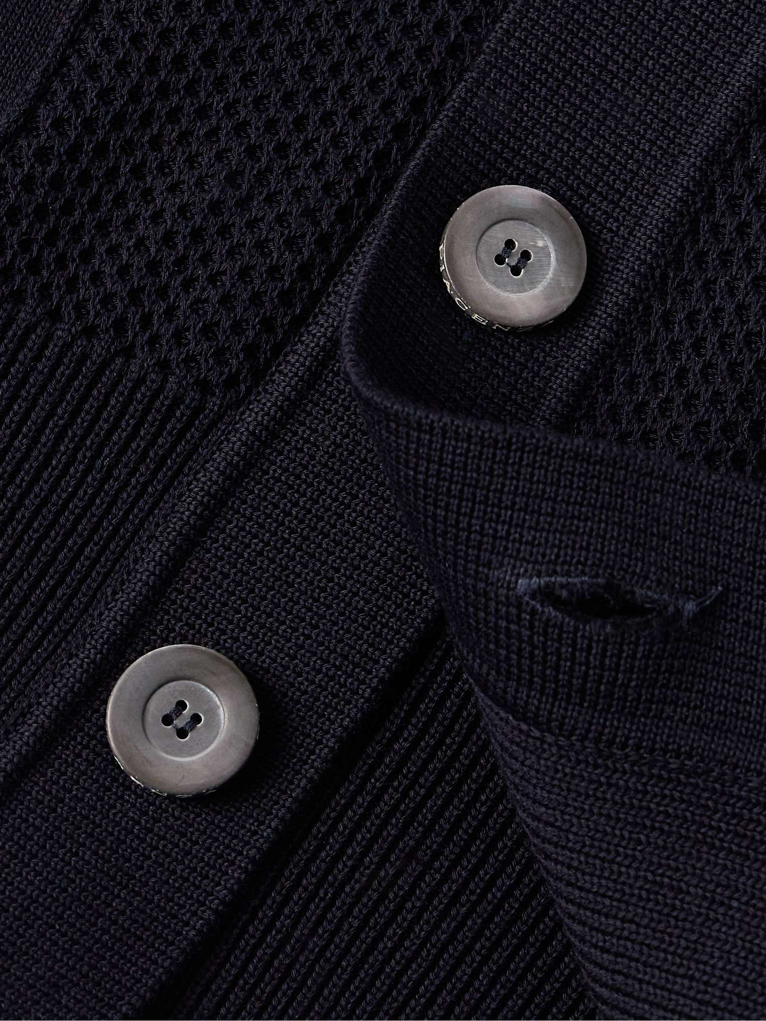 PIACENZA 1733 Honeycomb-Knit Cotton Overshirt for Men | MR PORTER