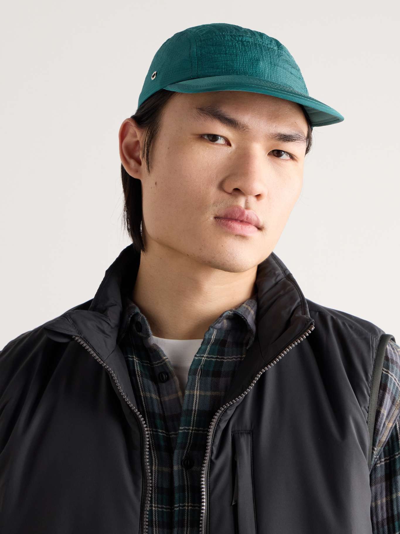 FOLK Ripstop Logo-Appliquéd Baseball Cap for Men | MR PORTER