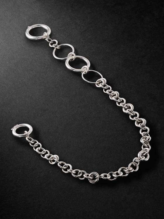 SPINELLI KILCOLLIN Draco Sterling Silver Belt Chain for Men | MR PORTER