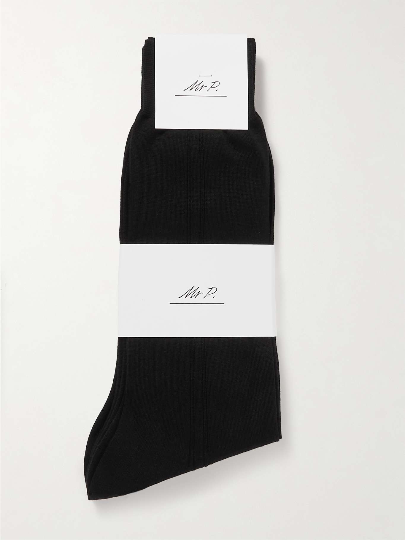 MR P. Ribbed Cotton Socks for Men | MR PORTER