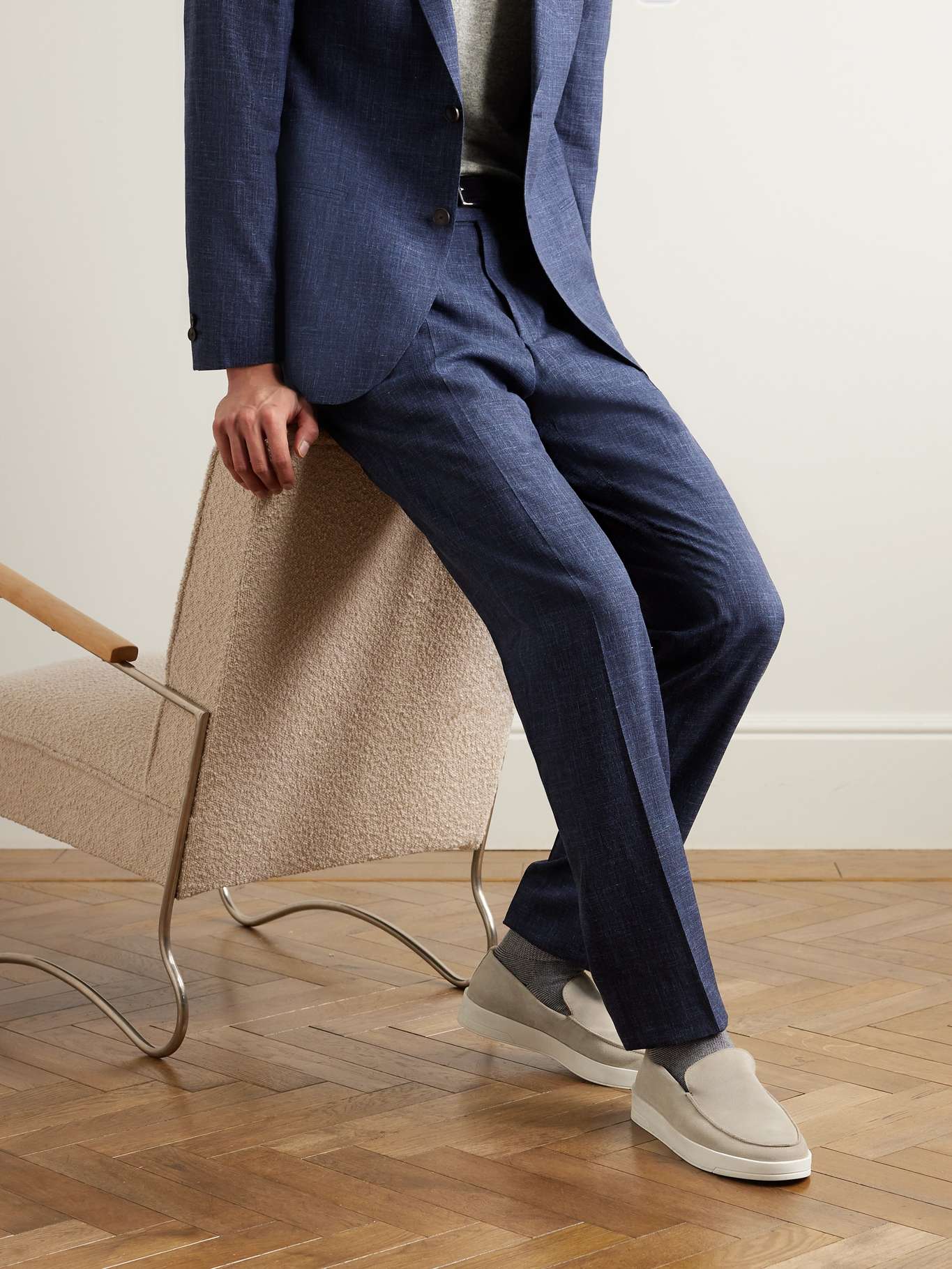 MR P. Peter Suede Loafers for Men | MR PORTER