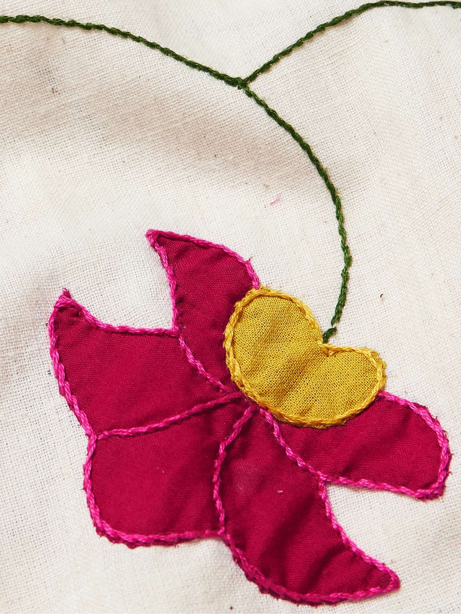 KARDO Craft Ayo Convertible-Collar Embroidered Cotton Shirt for Men ...