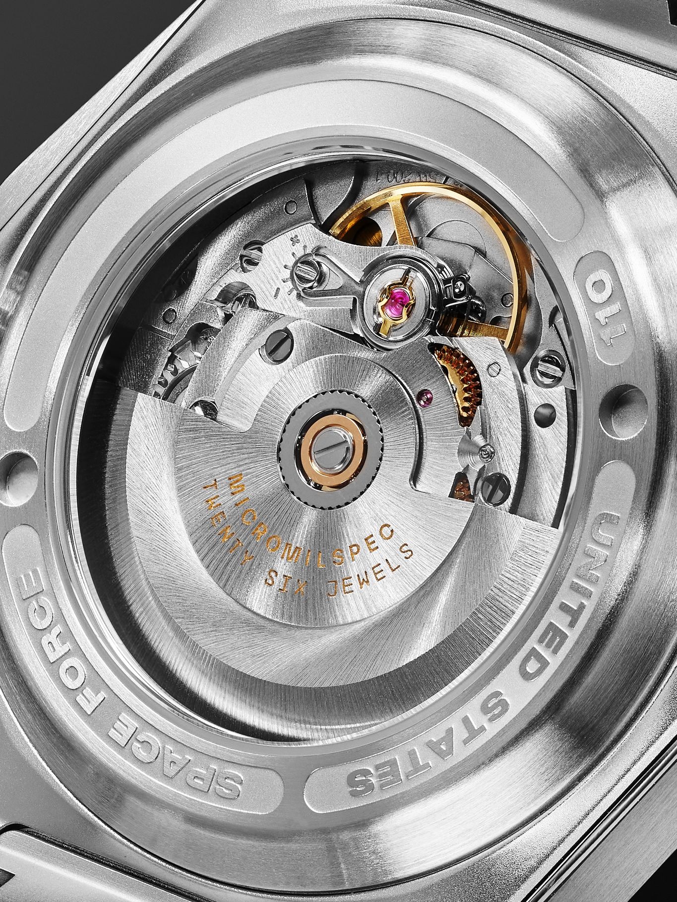 MICROMILSPEC Space Force Automatic 42mm Stainless Steel Watch, Ref. No ...