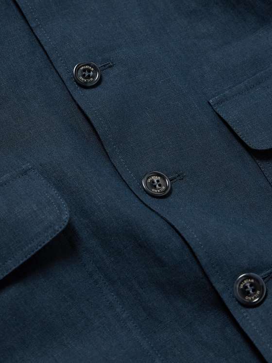 VALSTAR Valstarino Linen Bomber Jacket for Men | MR PORTER