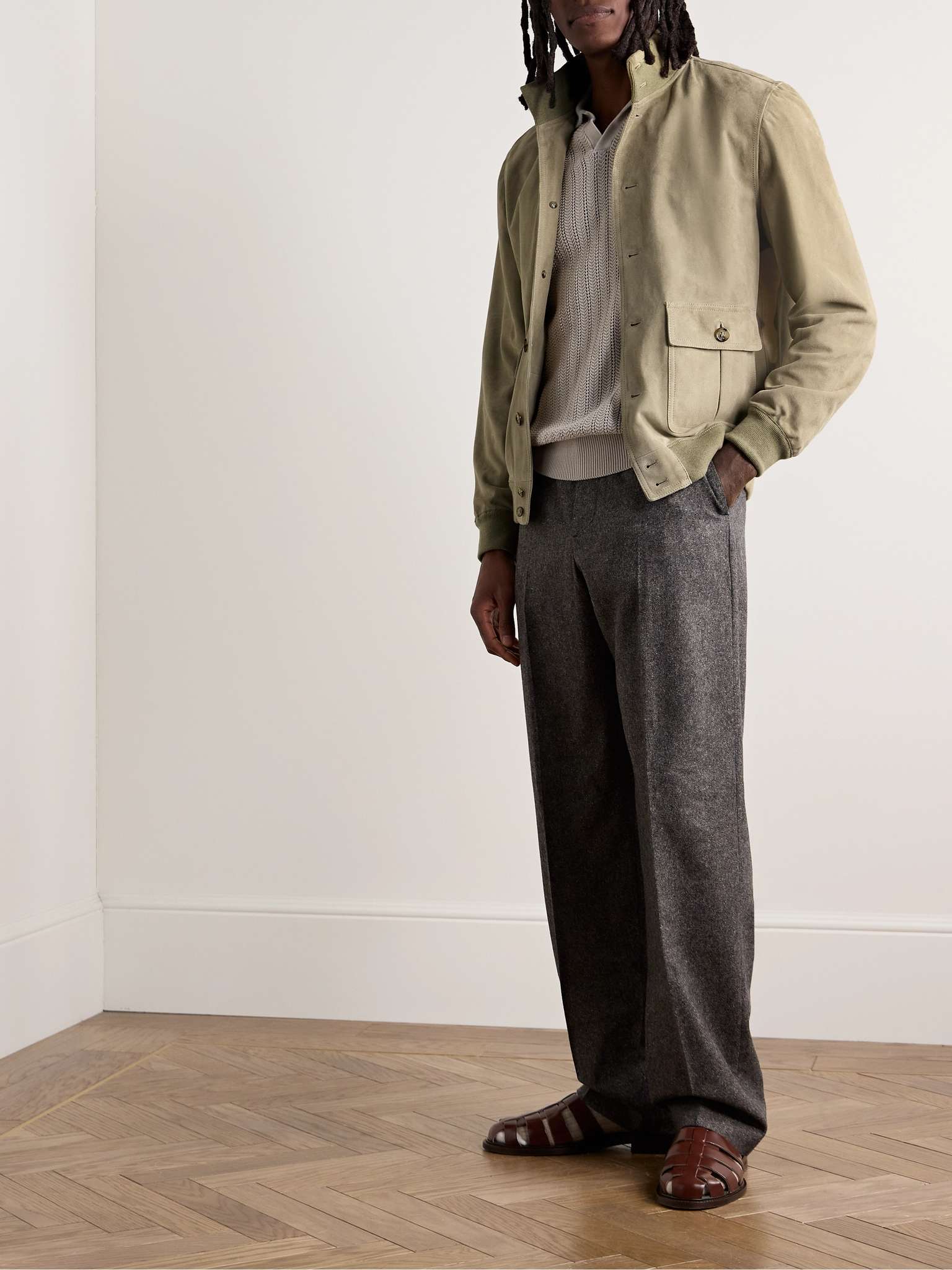 VALSTAR Valstarino Suede Jacket for Men | MR PORTER