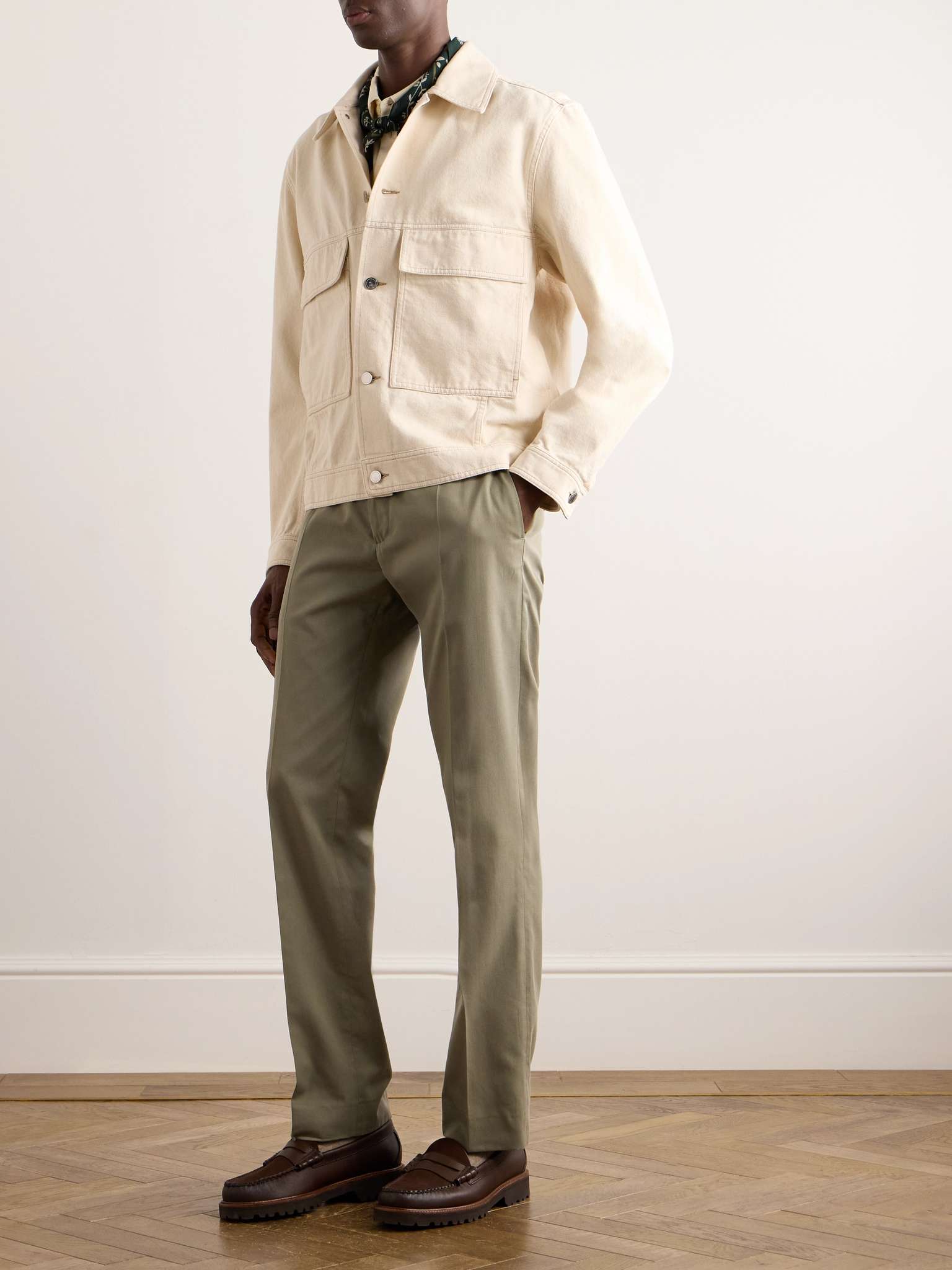 Beige Dragan Denim Jacket | A KIND OF GUISE | MR PORTER