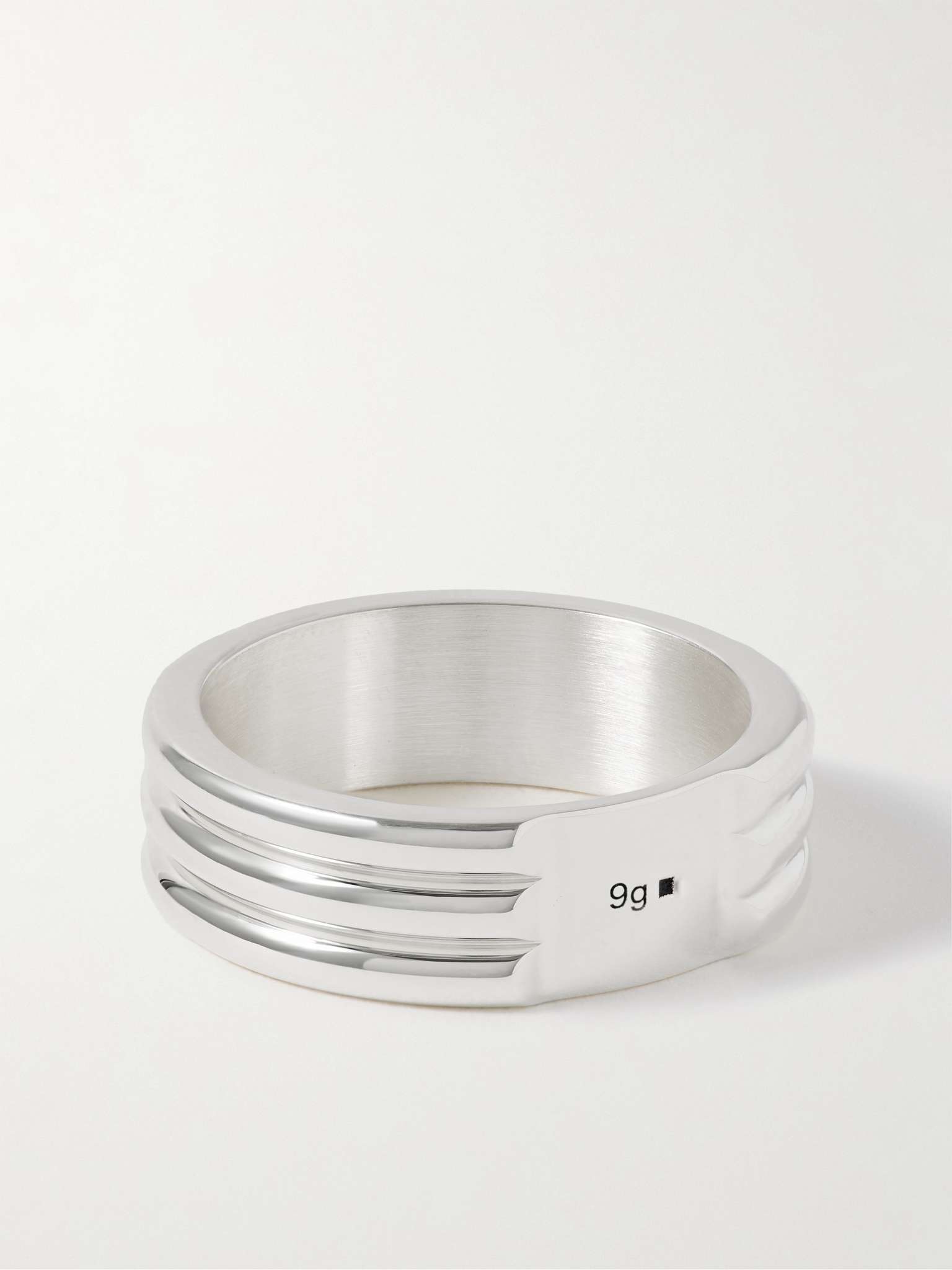 LE GRAMME Godron 9g Recycled Sterling Silver Ring for Men | MR PORTER