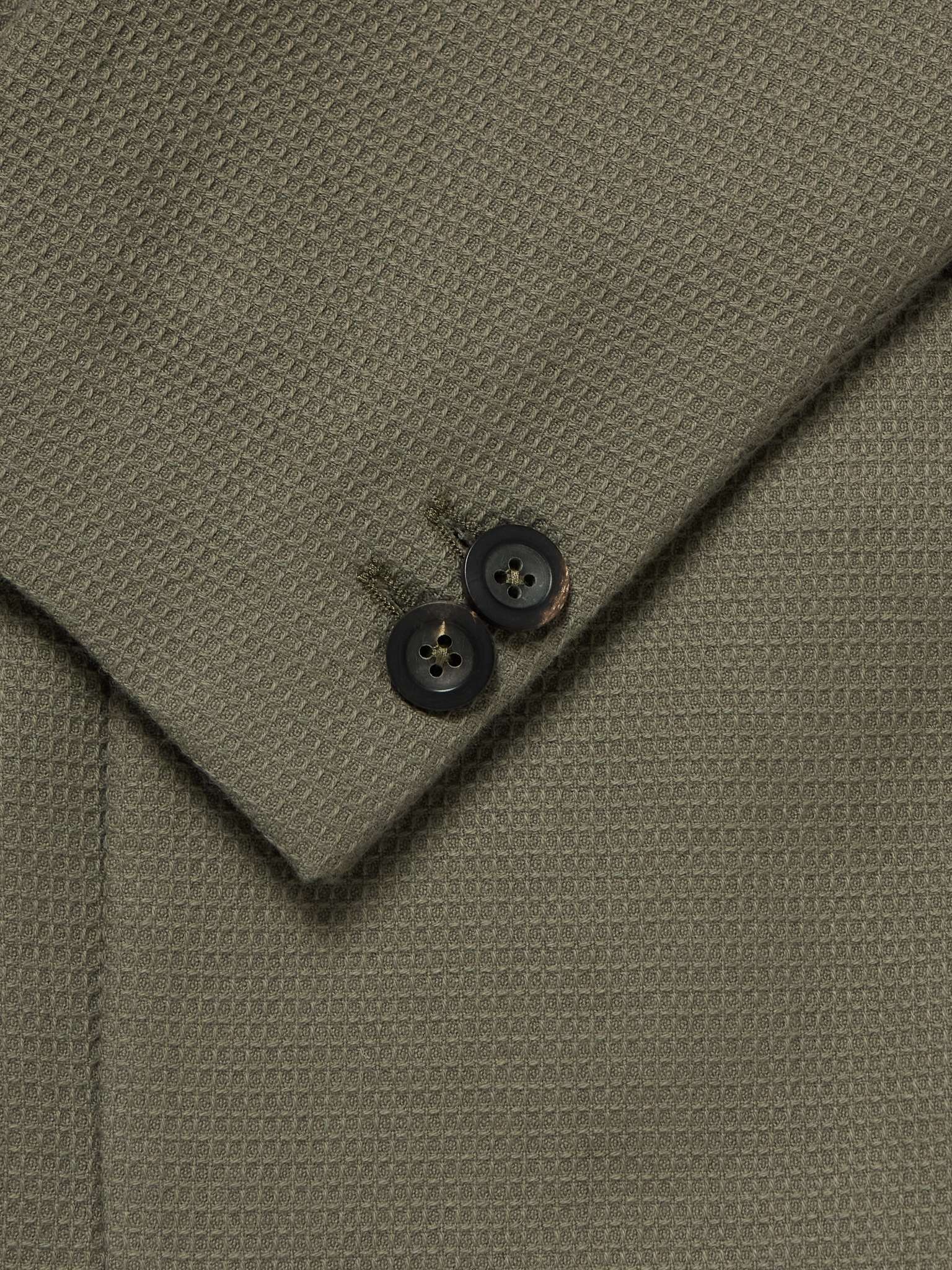 MR P. Unstructured Waffle-Knit Organic Cotton Suit Jacket for Men | MR ...