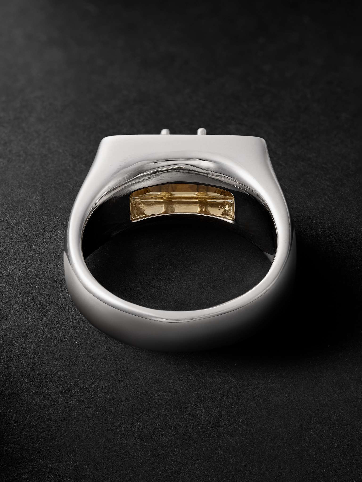 Silver Cage Sterling Silver Citrine Ring | OUIE | MR PORTER