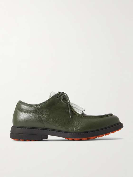 MR P. Golf Fringed Full-Grain Leather Shoes for Men | MR PORTER