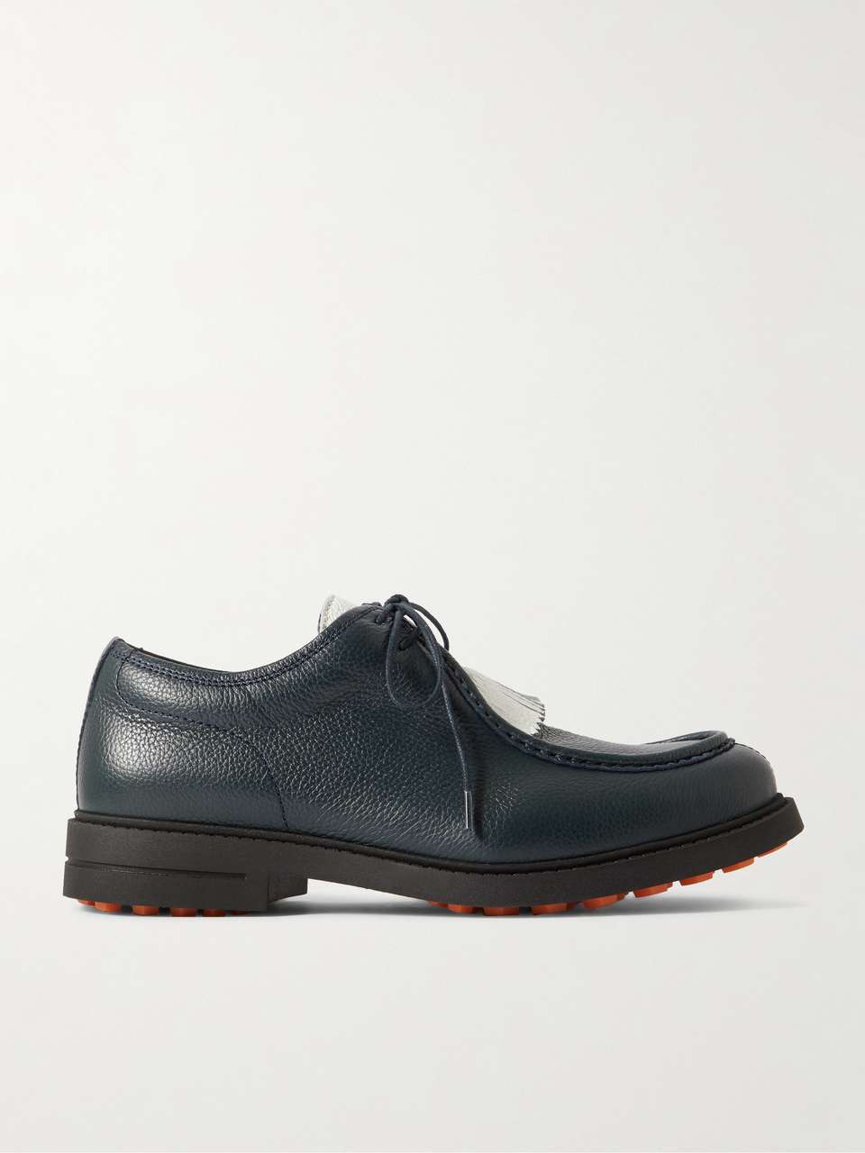 MR P. Golf Fringed Full-Grain Leather Shoes for Men | MR PORTER