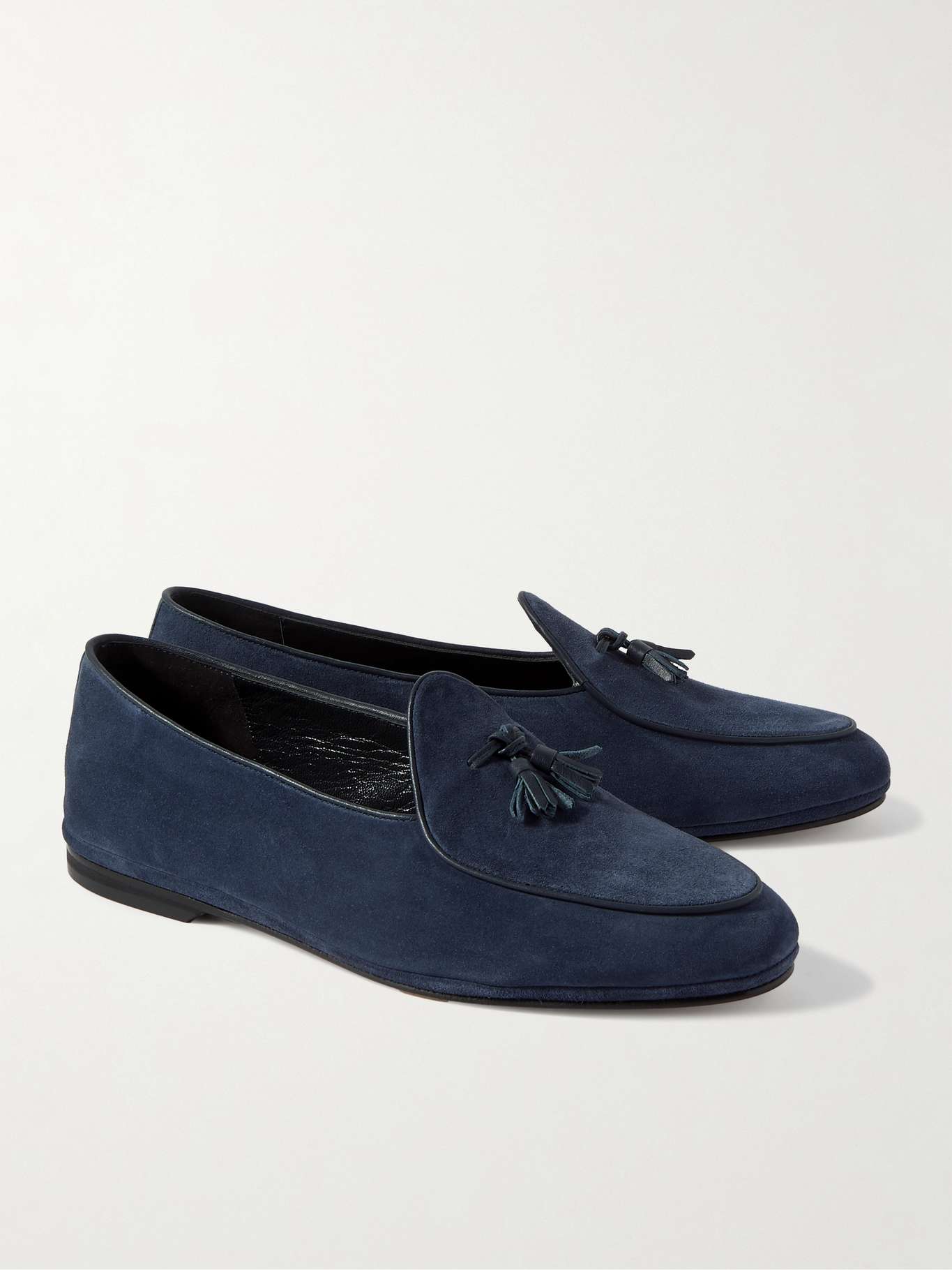 RUBINACCI Tasselled Suede Loafers for Men | MR PORTER