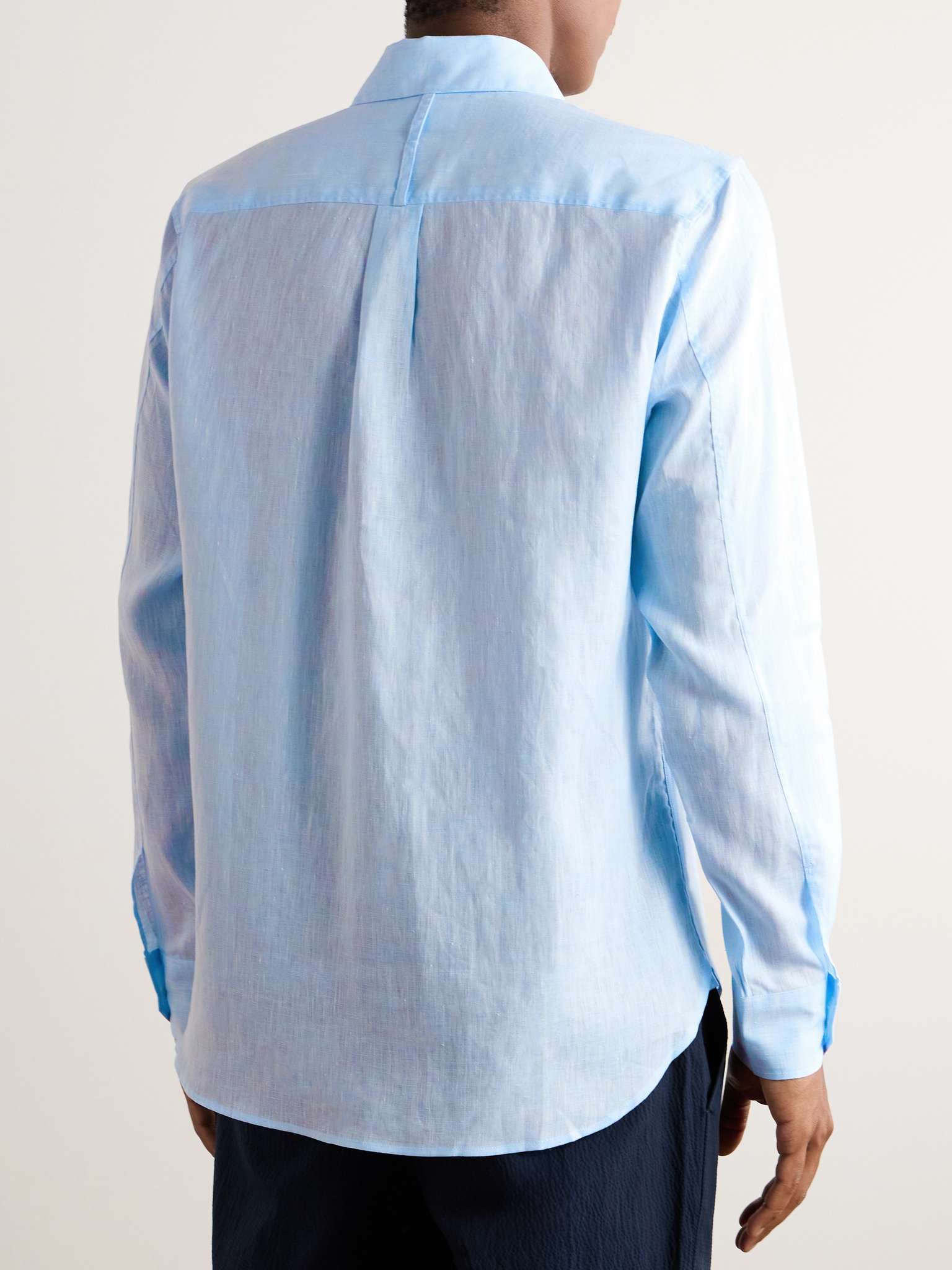MR P. Organic Linen-Chambray Shirt for Men | MR PORTER