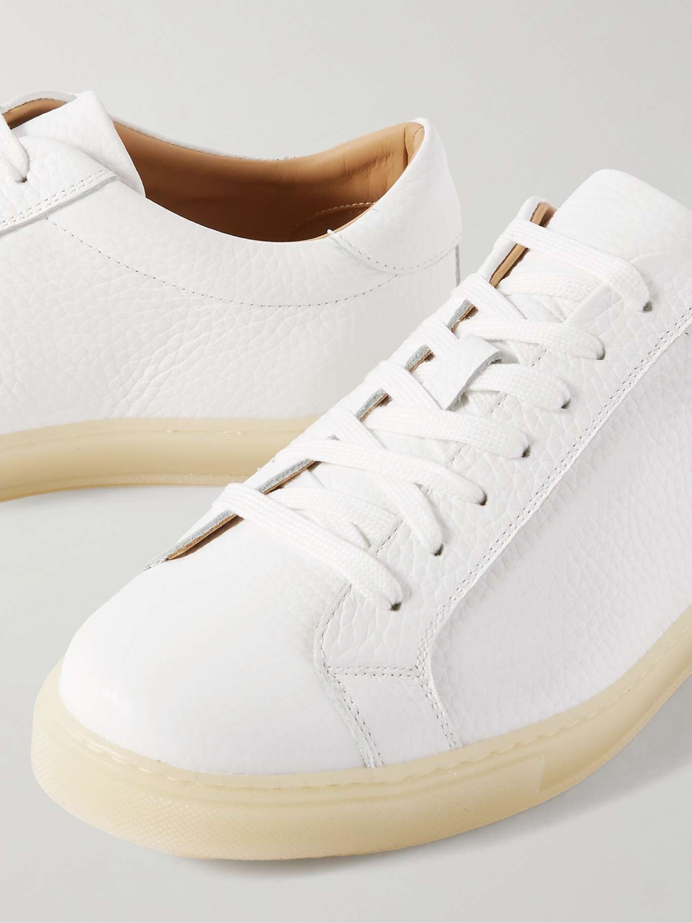 THOM SWEENEY Full-Grain Leather Sneakers for Men | MR PORTER