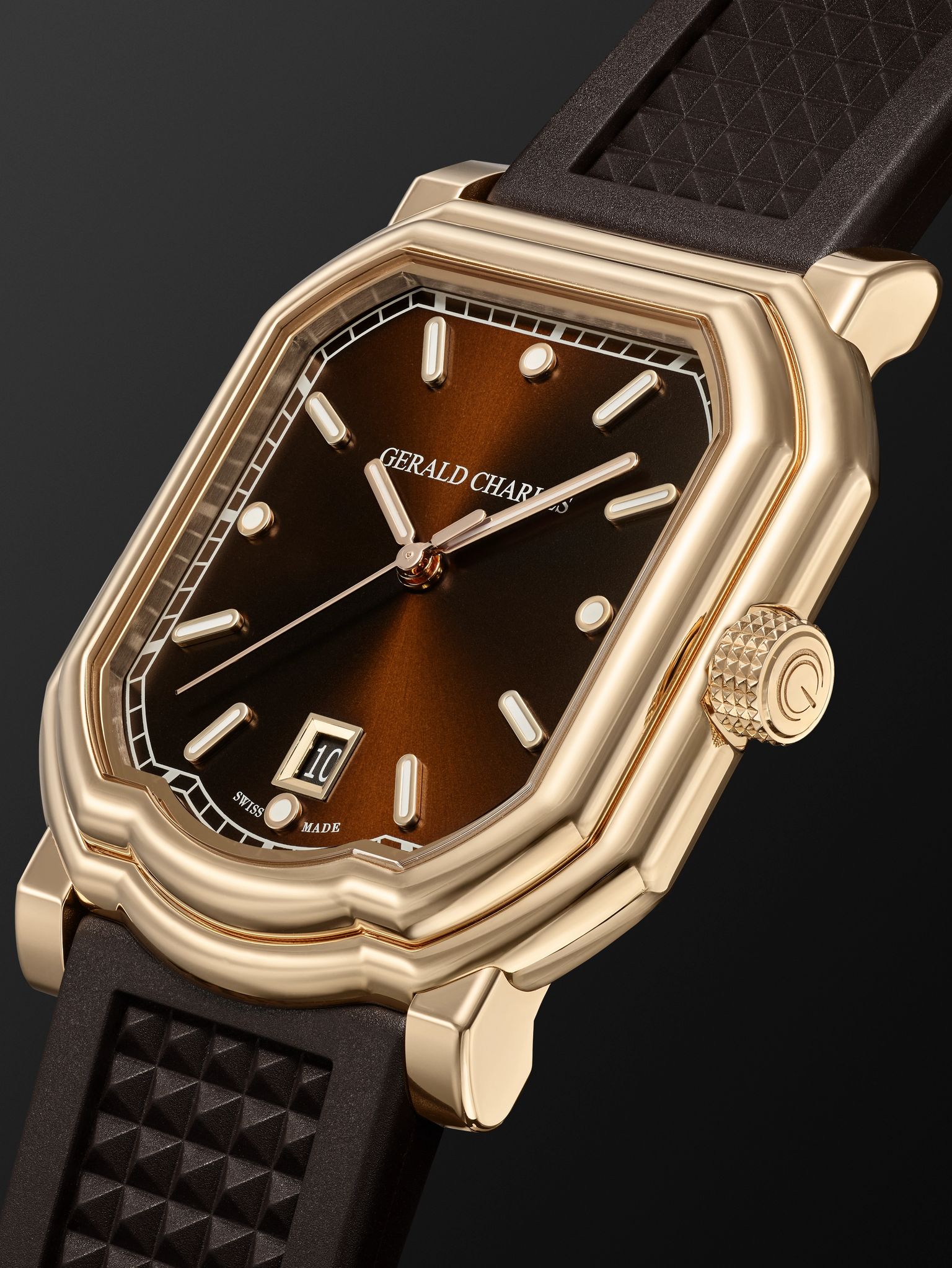 Brown Maestro 2.0 Ultra-Thin Automatic 39mm 18-Karat Rose Gold and ...