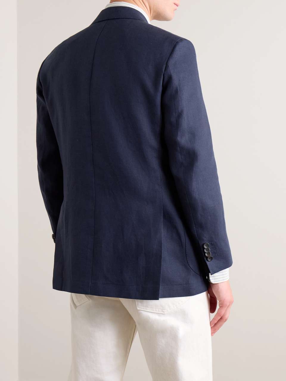 DRAKE'S Linen Blazer for Men | MR PORTER