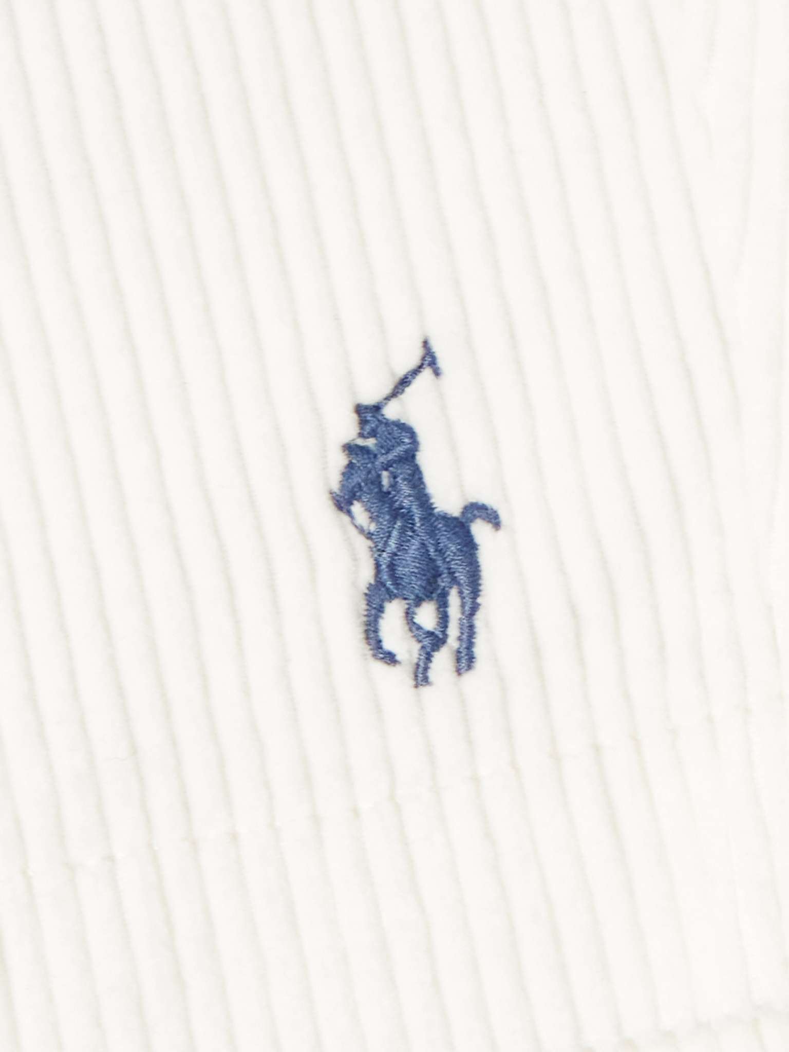 POLO RALPH LAUREN Prepster Straight-Leg Logo-Embroidered Cotton ...