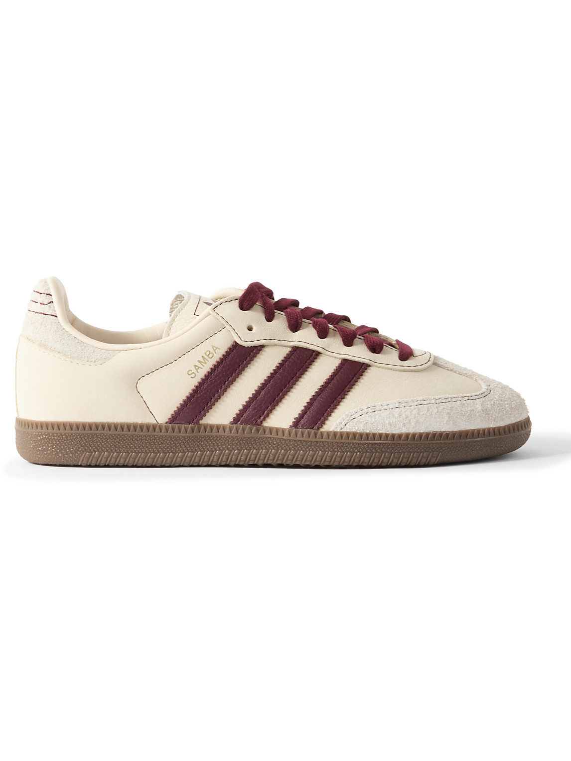 adidas Originals Samba OG Suede-Trimmed Leather Sneakers | Smart Closet