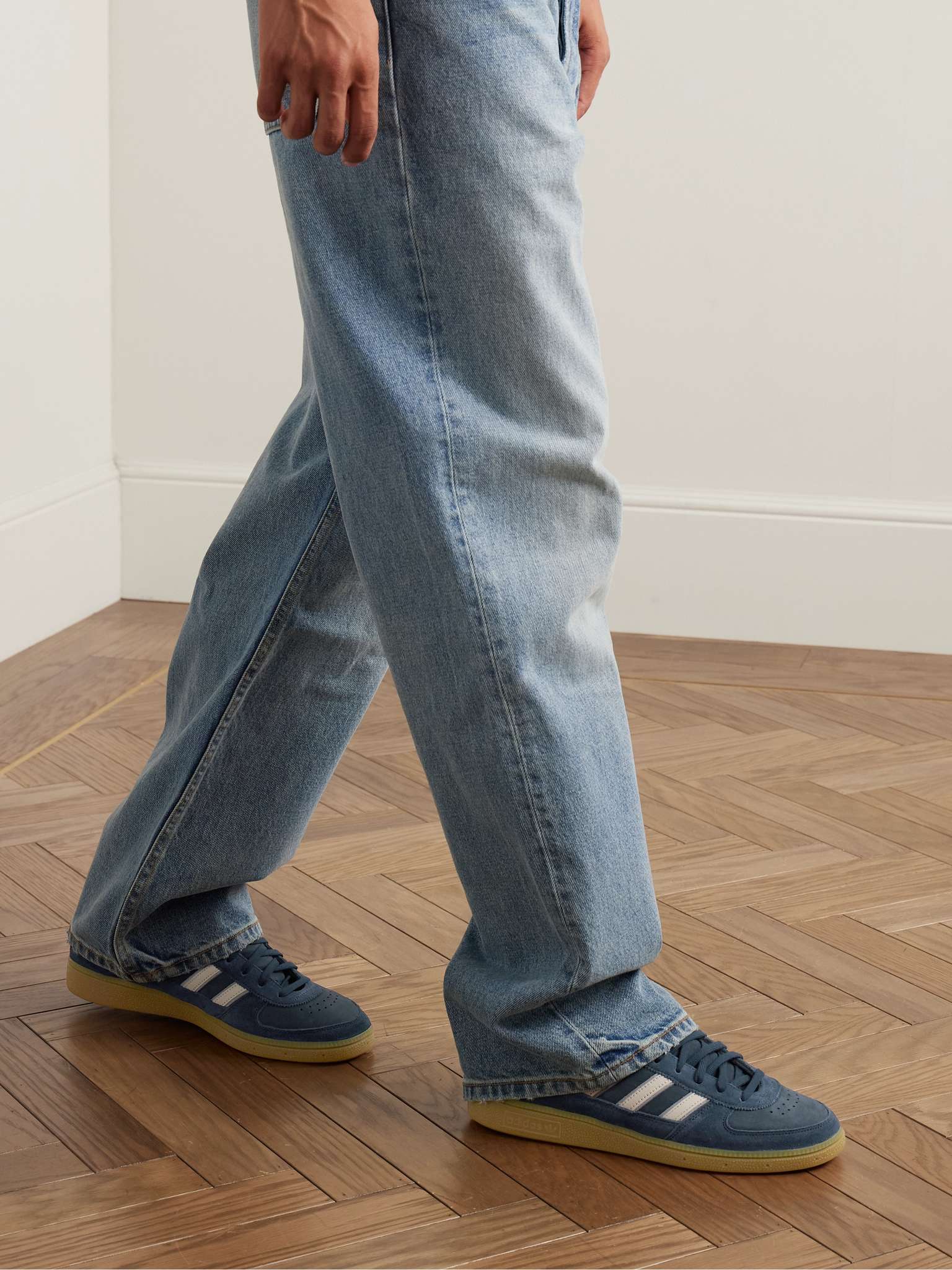 ADIDAS ORIGINALS Handball Spezial Suede and Leather Sneakers for Men ...