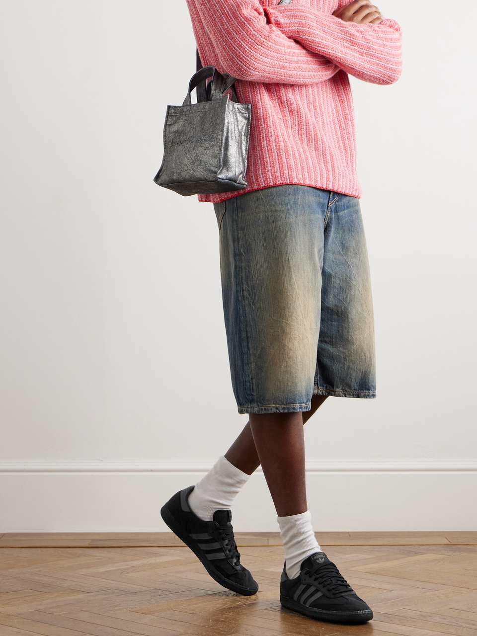 ADIDAS ORIGINALS Samba OG Leather-Trimmed Shell Sneakers for Men | MR ...